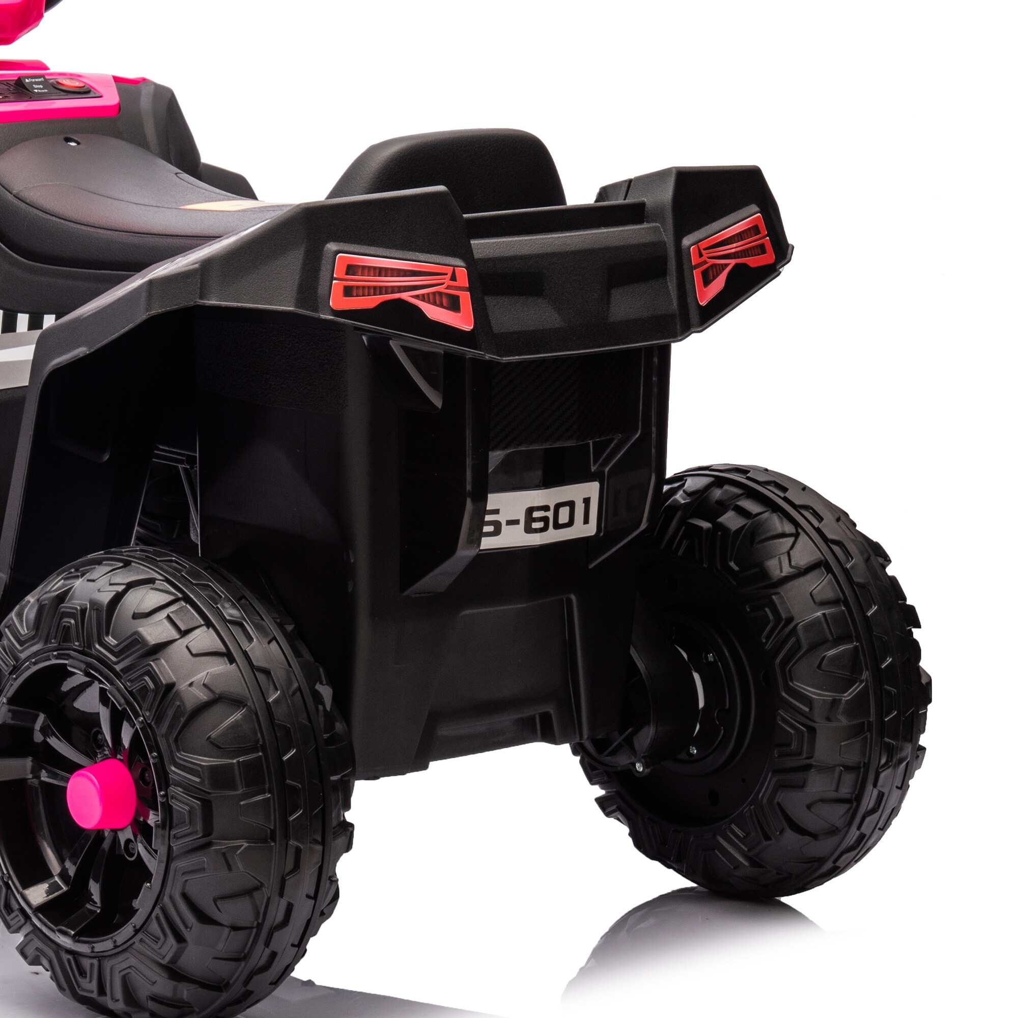 Qaba 12V Kids ATV Battery Powered Four Wheeler with Spring Suspension ...