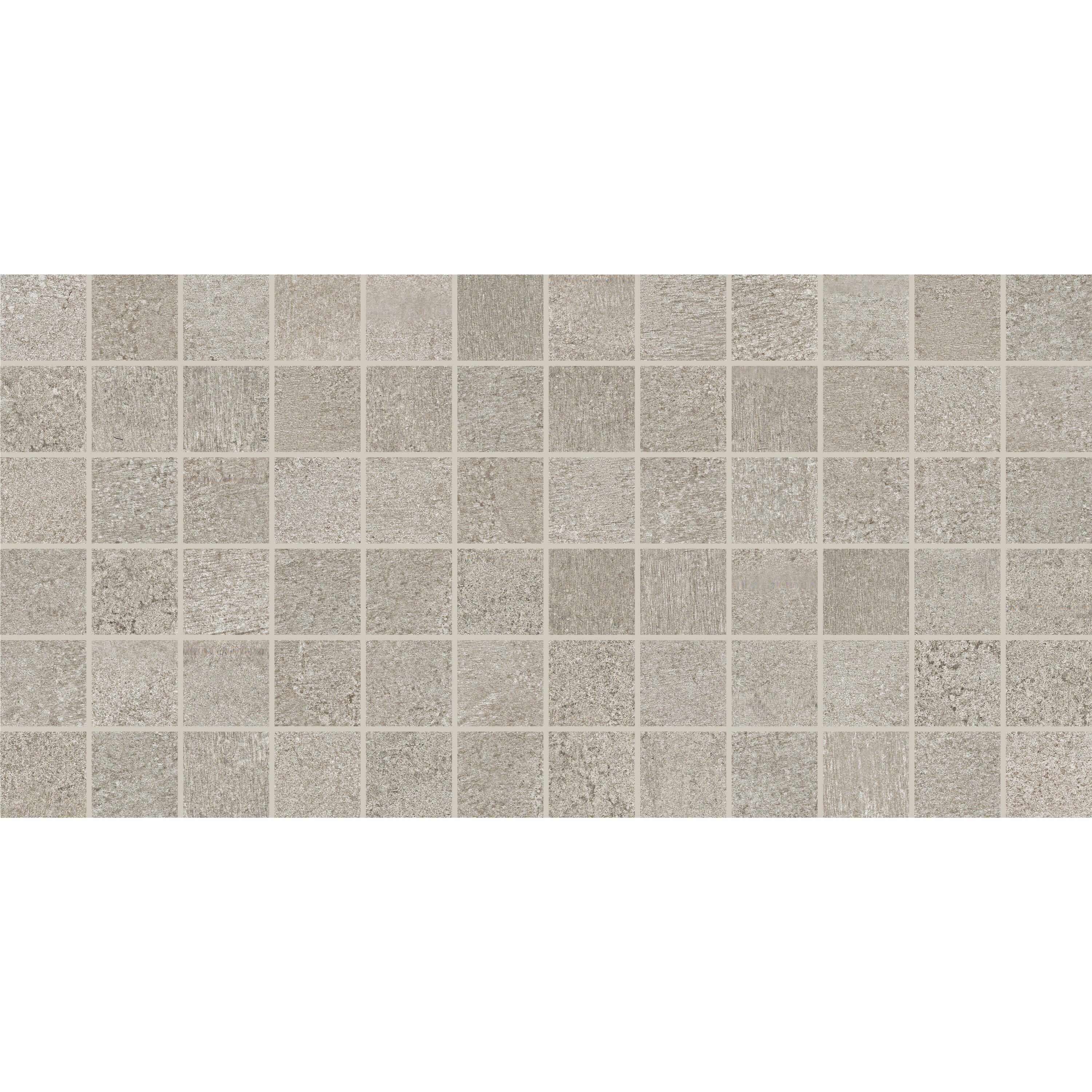 Daltile Reminiscent Souvenir Gray 12-in x 24-in Matte Ceramic Mosaic ...