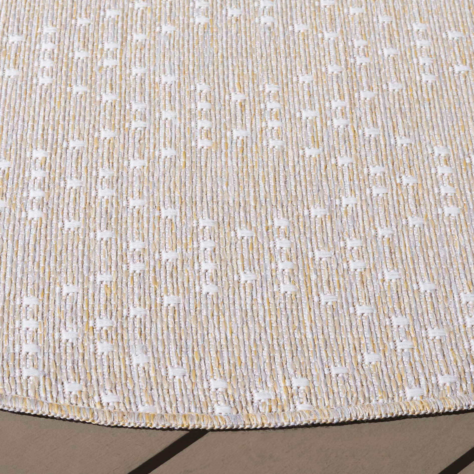Safavieh Sunset 850B Beige/Yellow 7 x 7 Round Area rug in the Rugs ...