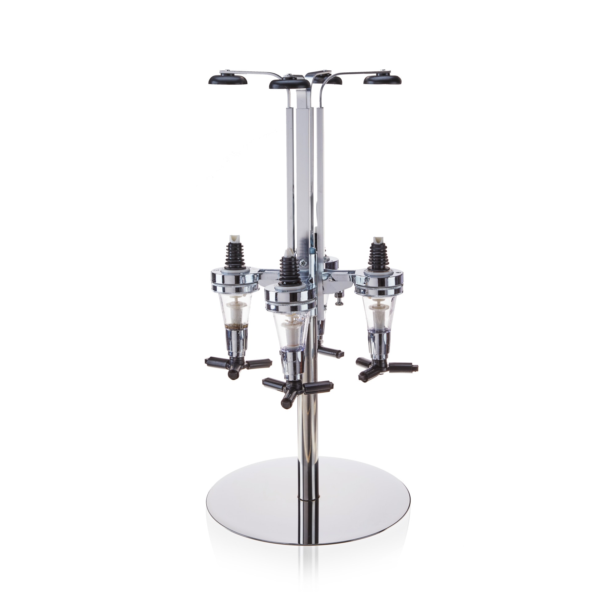 TRUE Liquor Tap 4-Bottle Liquor Dispenser Stand in the Barware ...