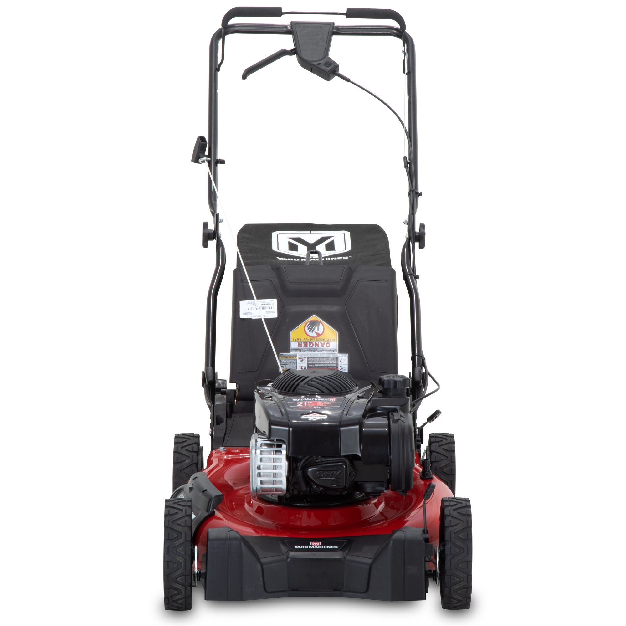 Yard Machines 21 in Gas Self propelled Lawn Mower with 150 cc Briggs and Stratton Engine 12AVO23Z752 at Lowes