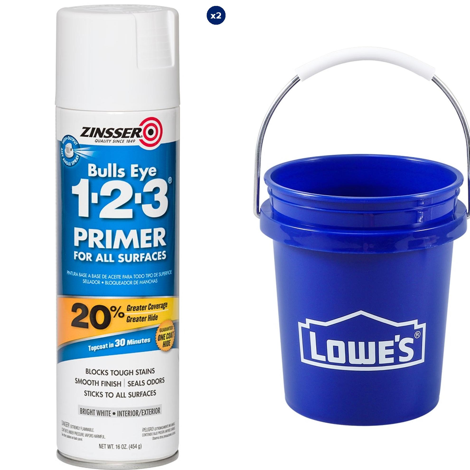 Shop Zinsser Bulls Eye 123 Interior/Exterior Multi-purpose Oil-based ...