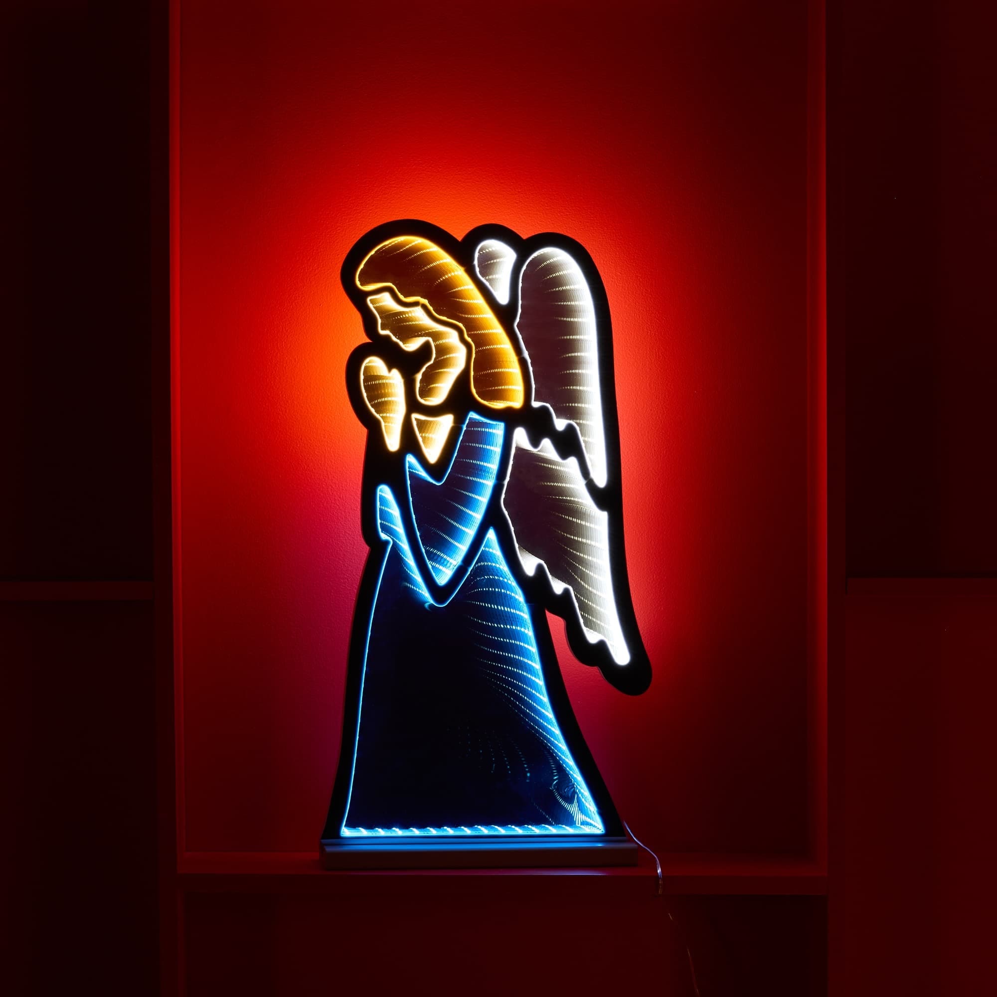 Melrose International Angel Infinity Light 24.5H Acrylic UL Plug ...