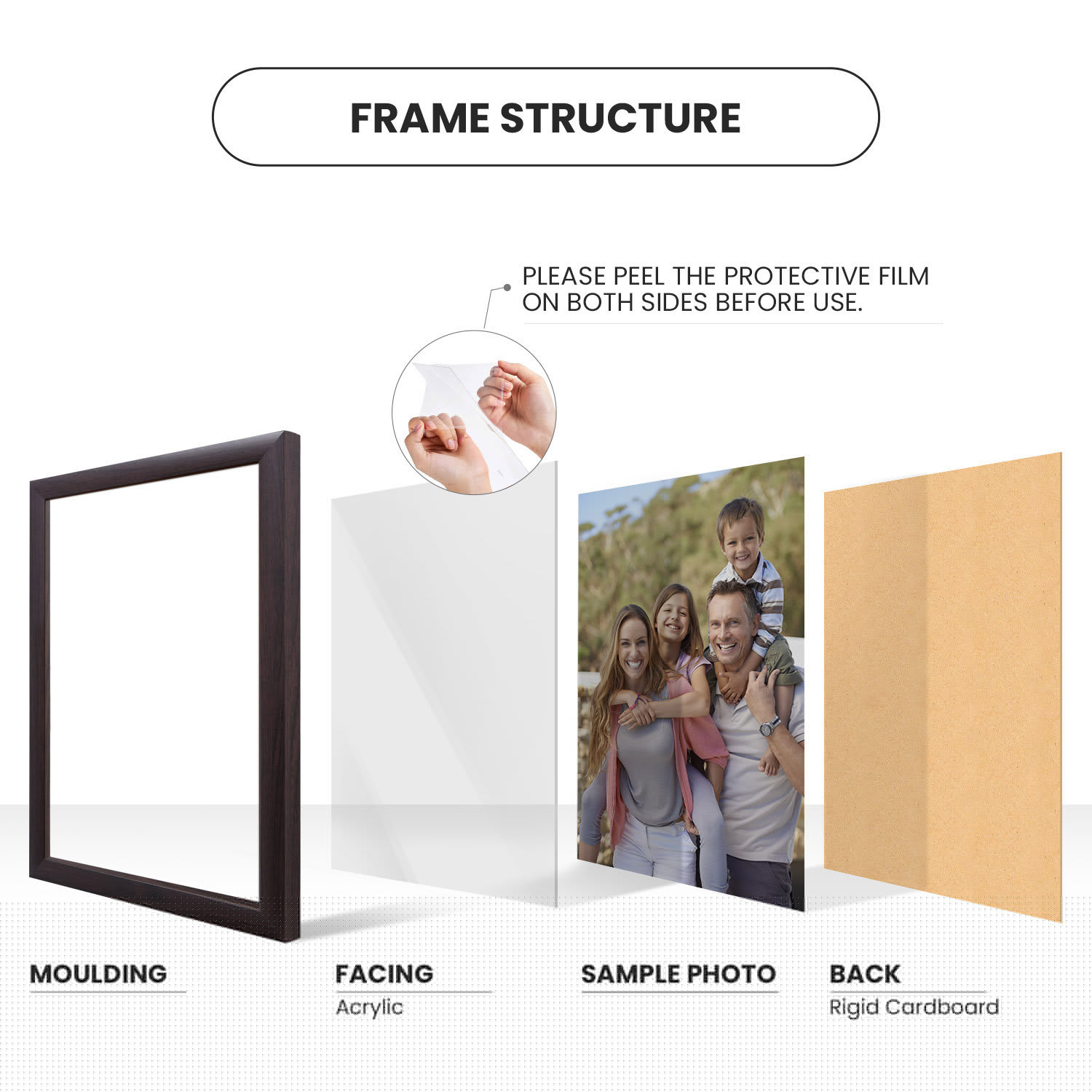 Craig Frames 22x28 Matted to 18x24 Picture Frame Bronze Stratton 0.75 ...