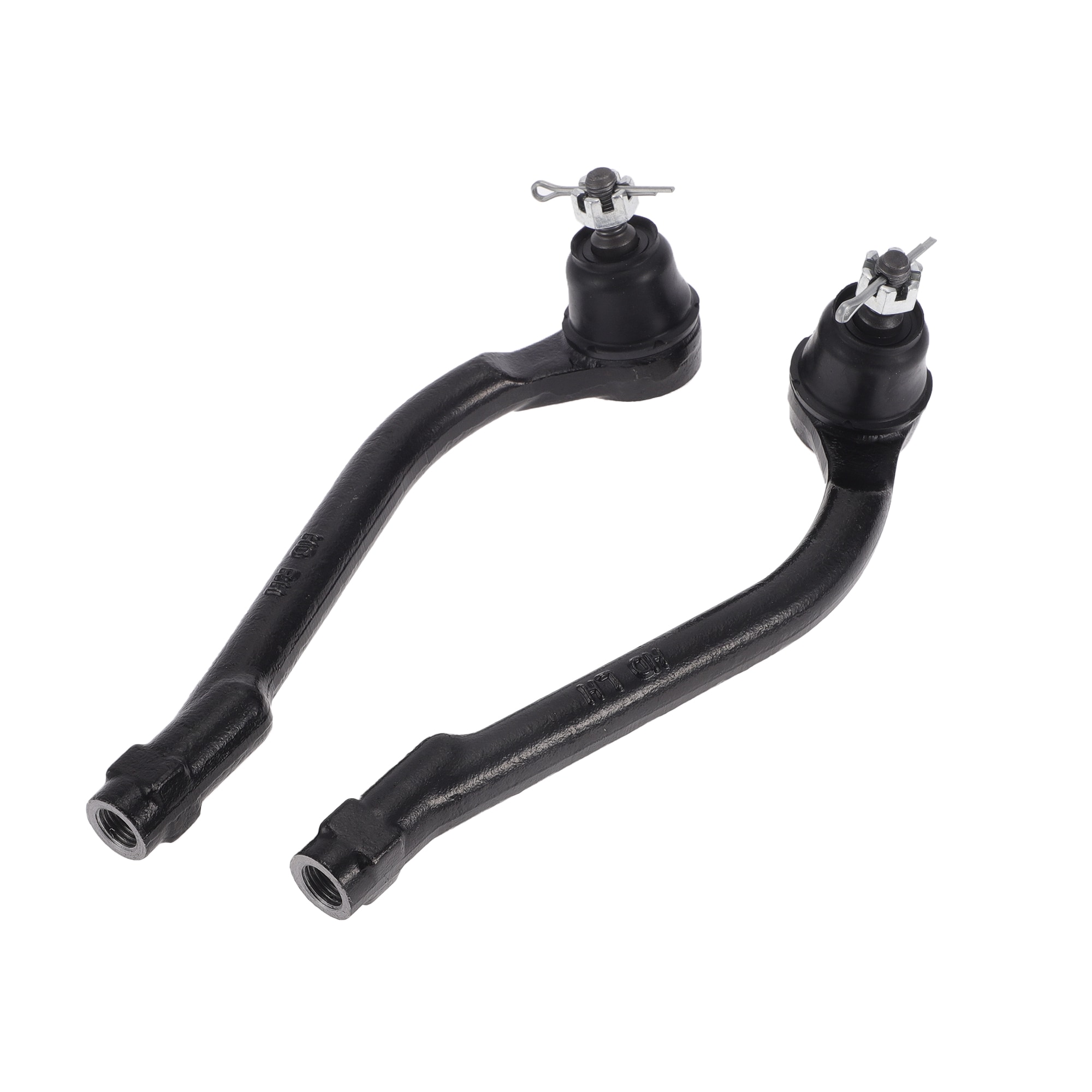 Unique Bargains 2pcs Front Outer Tie Rod Ends Kit Suspension Steering ...