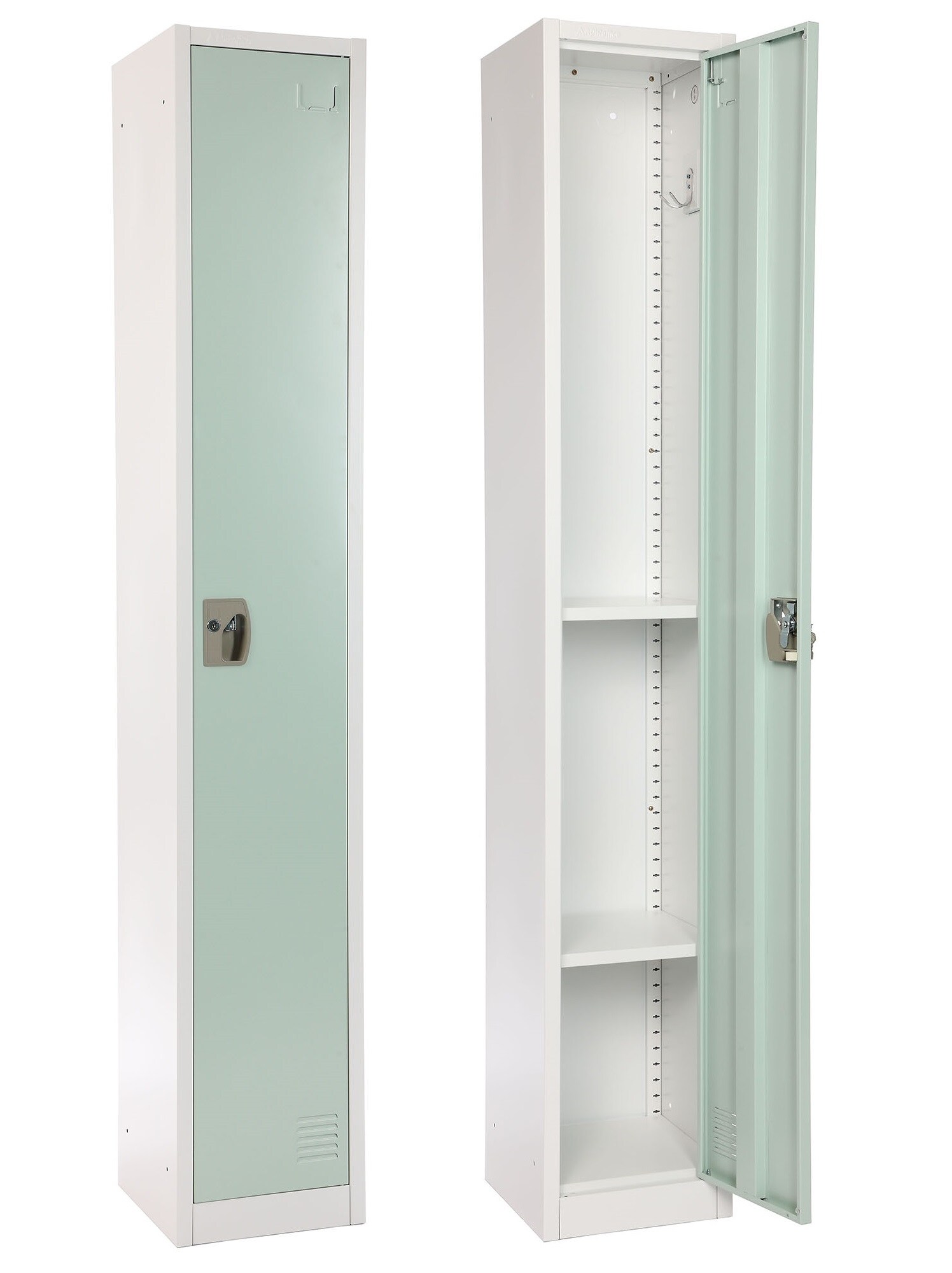 AdirOffice 629 Series Set of 4 12-in W x 72-in H x 12-in D Steel Full ...