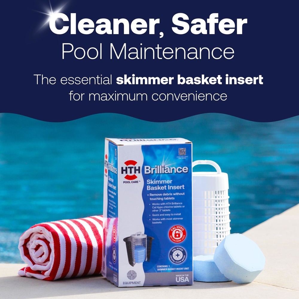 HTH Pool Care Skimmer Basket Insert 4 pk in the Pool Chemical Start-Up ...
