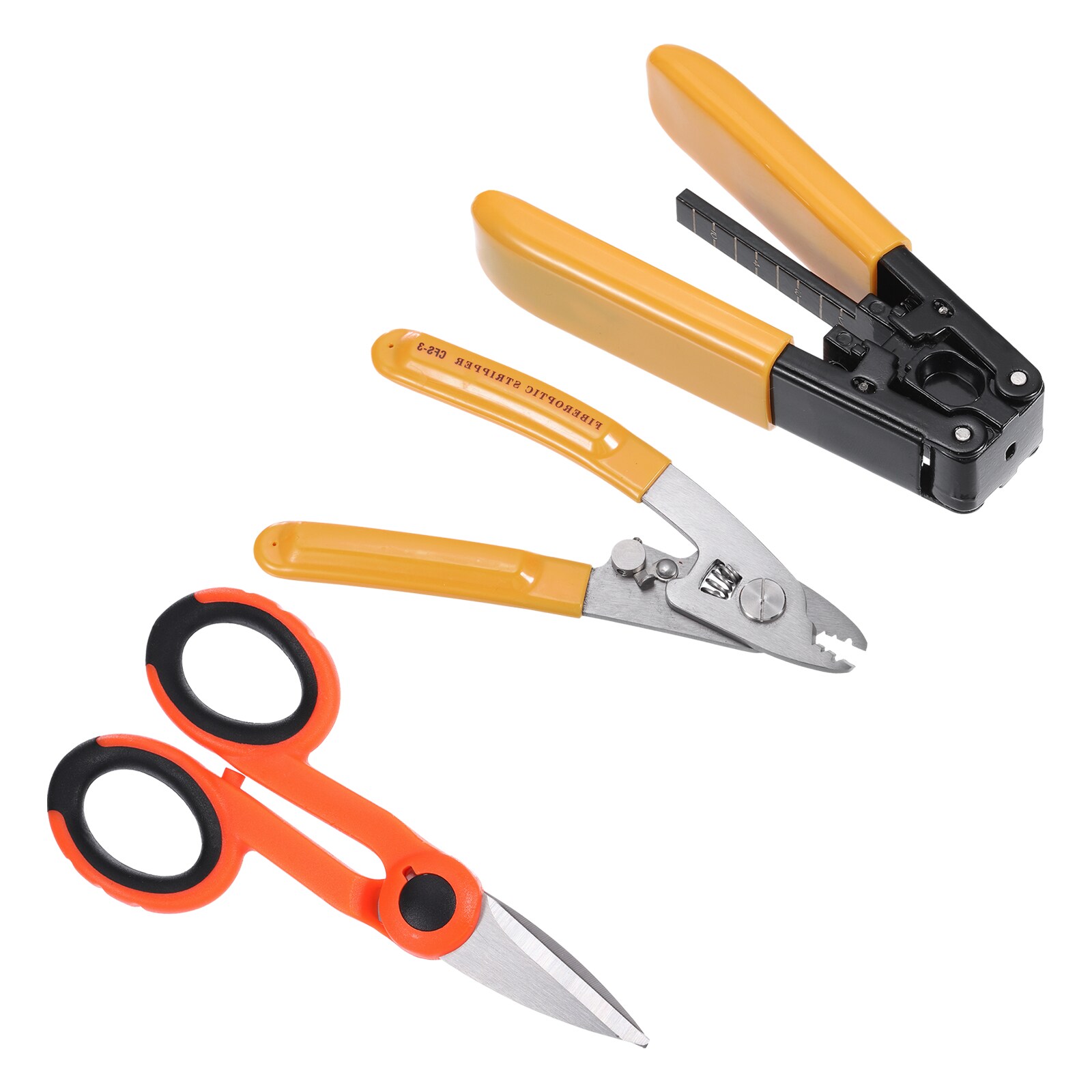 Unique Bargains Optical Fiber Tool with Fiber Optic Stripper Stainless ...