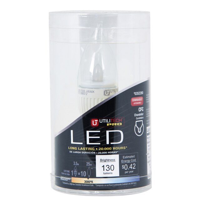 Utilitech 25-Watt EQ Warm White Dimmable Light Bulb at Lowes.com Utilitech 25-Watt EQ Warm White Dimmable Light Bulb at Lowes.com