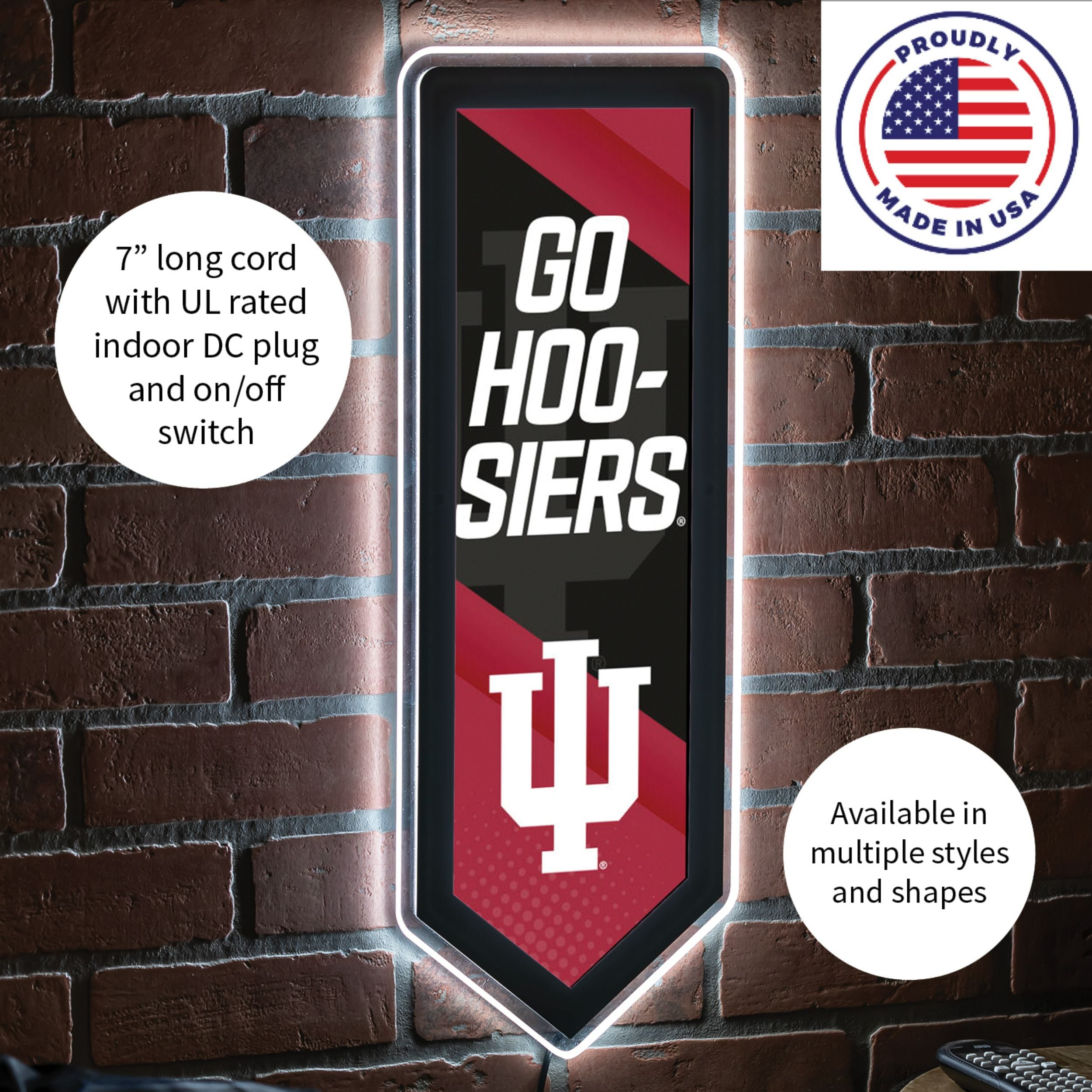 Evergreen 8.87-in W x 23-in H Acrylic Sports Wall Phrases Wall Accent ...