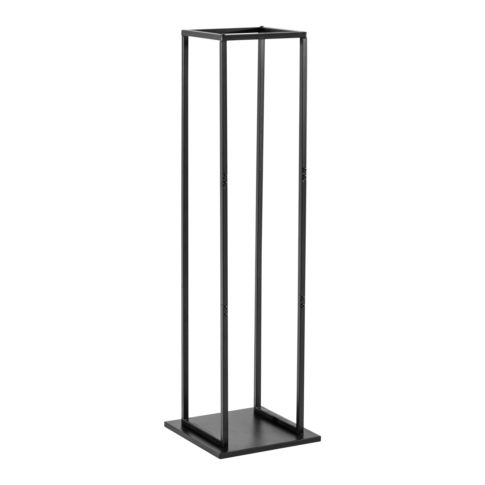 VEVOR Indoor Firewood Rack 1 ft x 1 ft x 43.3 in Log Stacker Holder ...