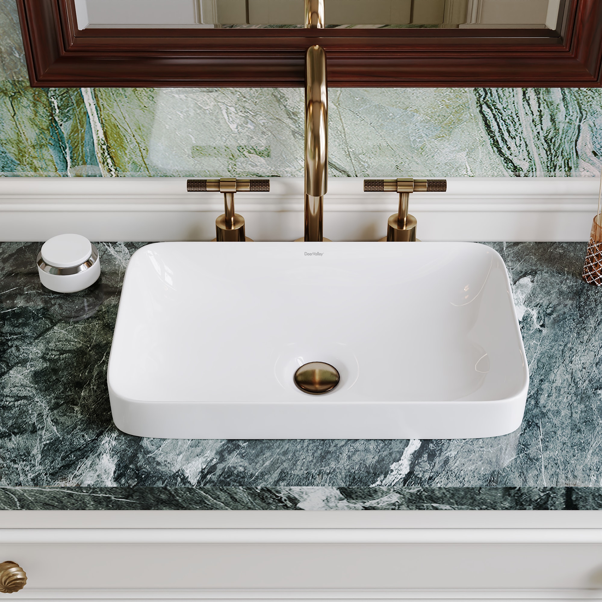 Modern Semi-recessed Bathroom Sinks at Lowes.com
