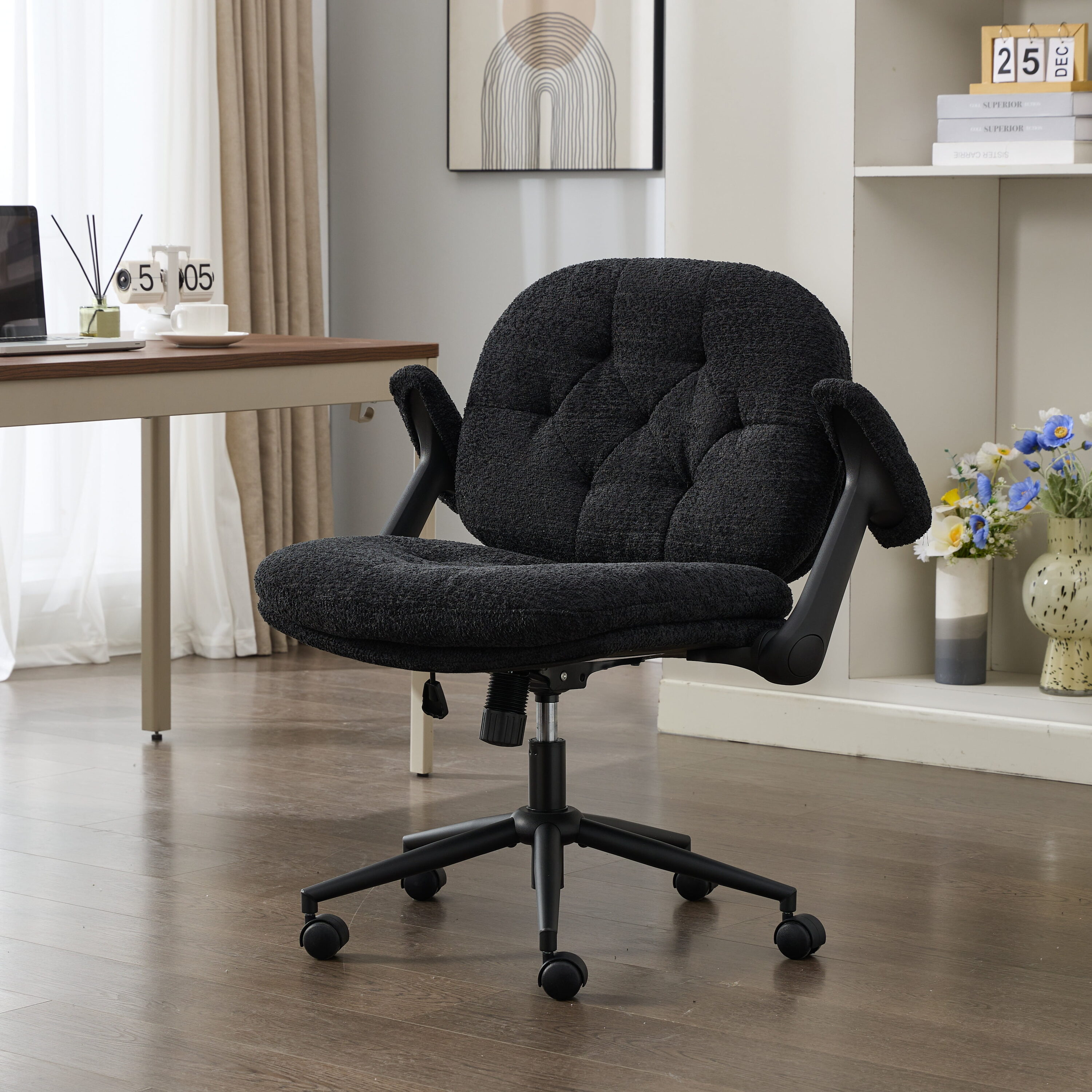 Zyerch Adjustable FlipUp Armrest CrissCross Office Chair 300LBS ...
