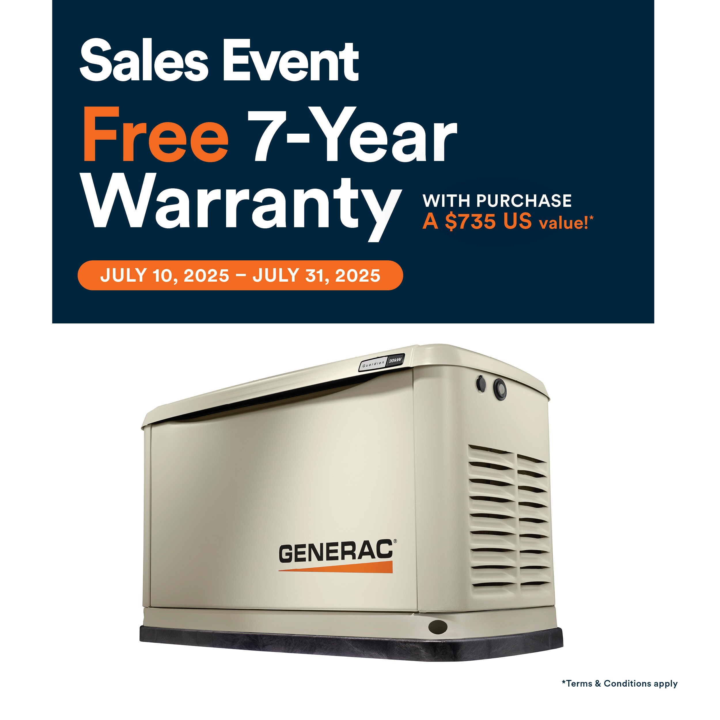 Generac 20000-Watt Dual Fuel (Liquid Propane/Natural Gas) Home Standby ...