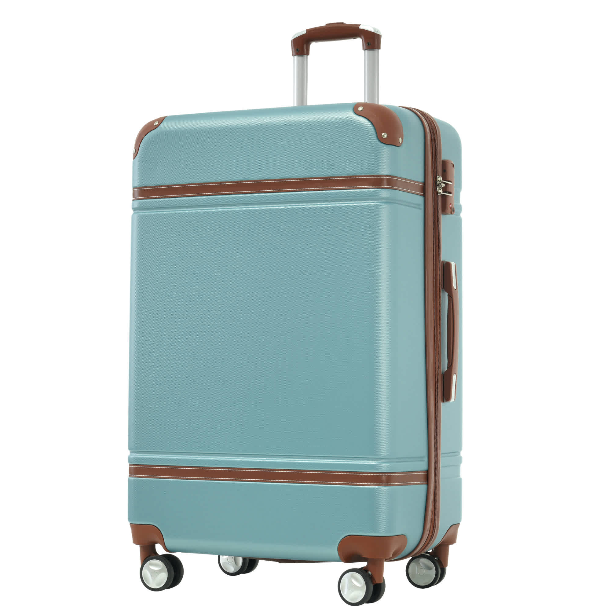 Vynxaria Hardshell Luggage Set Lightweight Expandable Suitcase With TSA ...