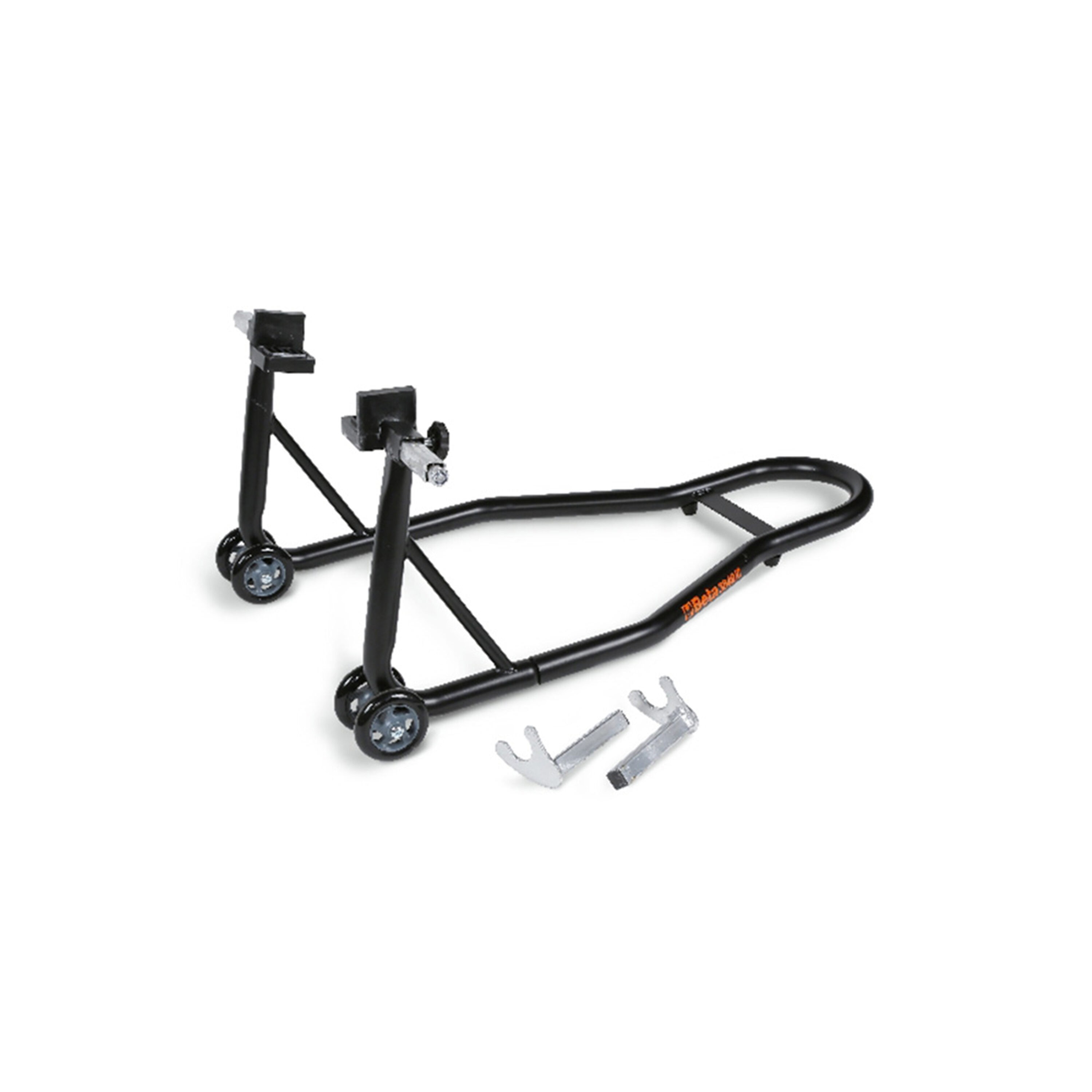 Beta Adjustable Rear Wheel Motorcycle Stand with 4 Thermoplastic Rubber ...