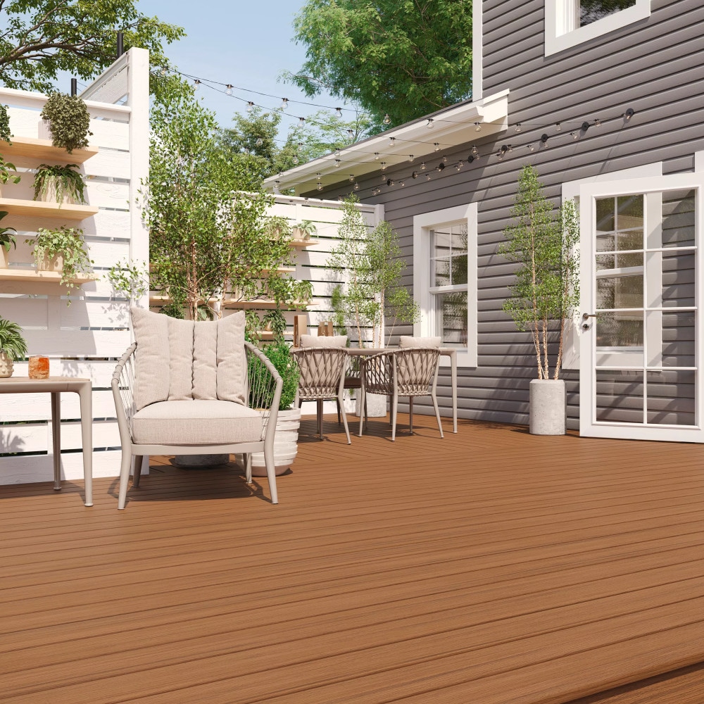 Trex Enhance Naturals 1-in x 6-in x 12-ft Cinnamon Cove Grooved ...