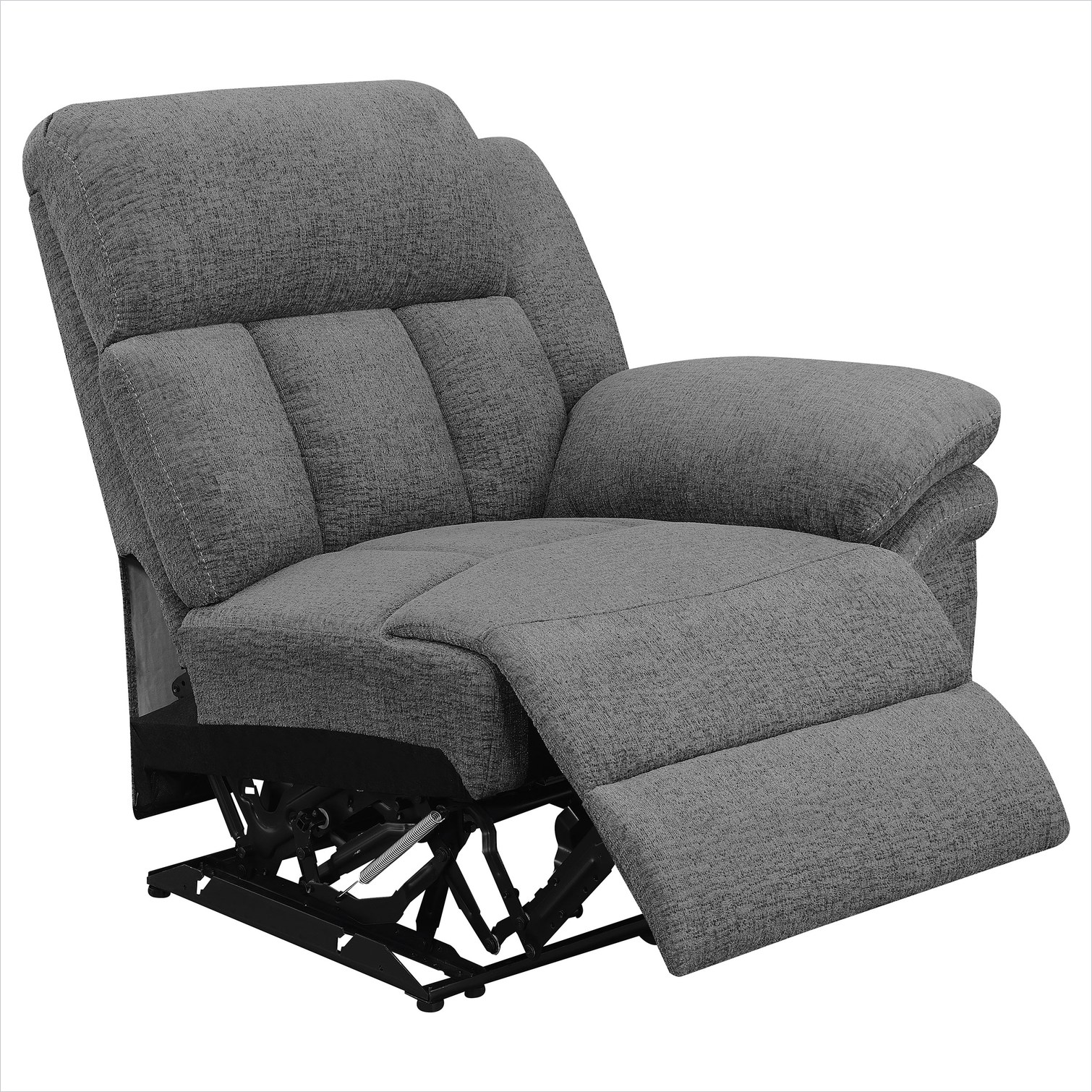 Naturefalls Modern Upholstered Motion Sofa with Dual Recliners and ...