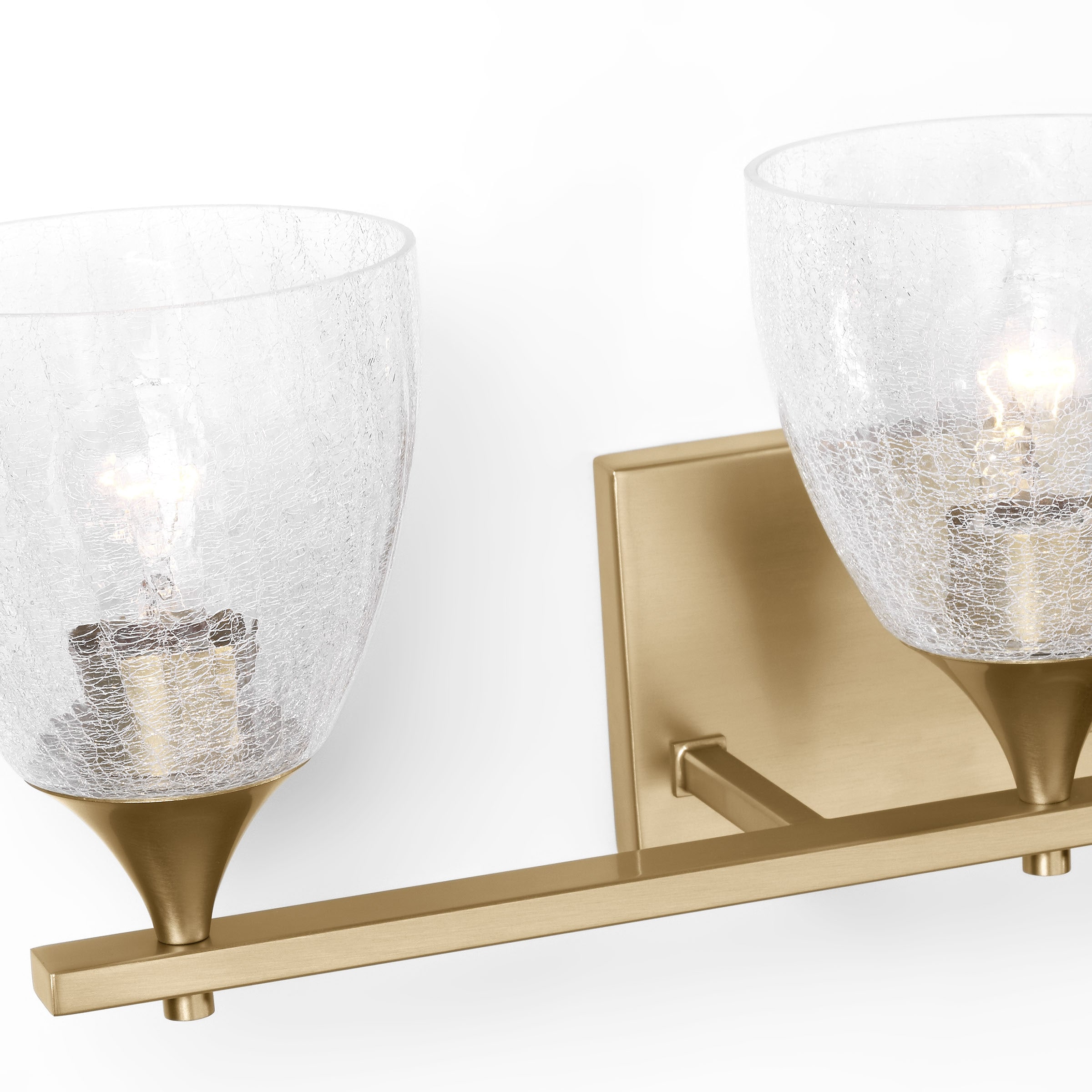 Scott Living Toffino 26-in 3 Light Satin Brass Modern/contemporary ...