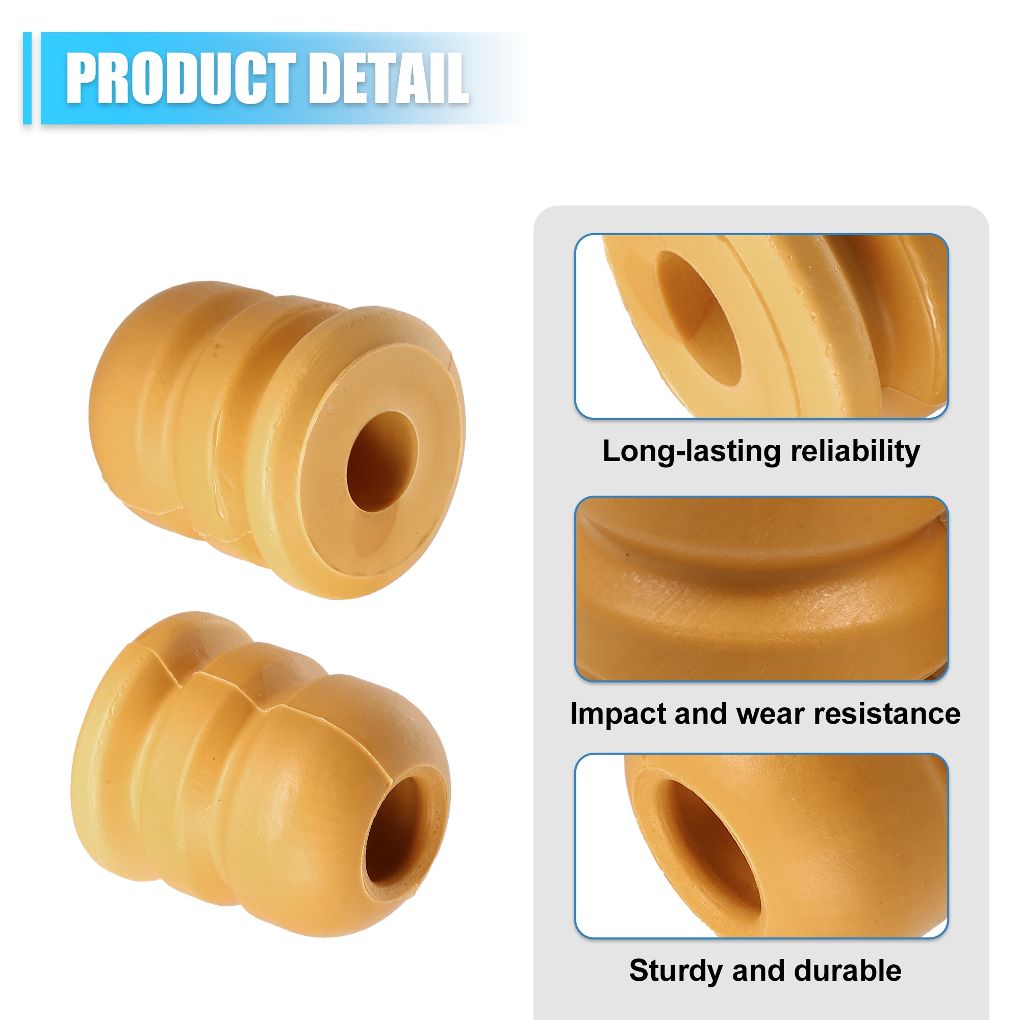 Unique Bargains 52060423AB Rear Bump Stop LH/RH Jounce Bumper for Jeep ...