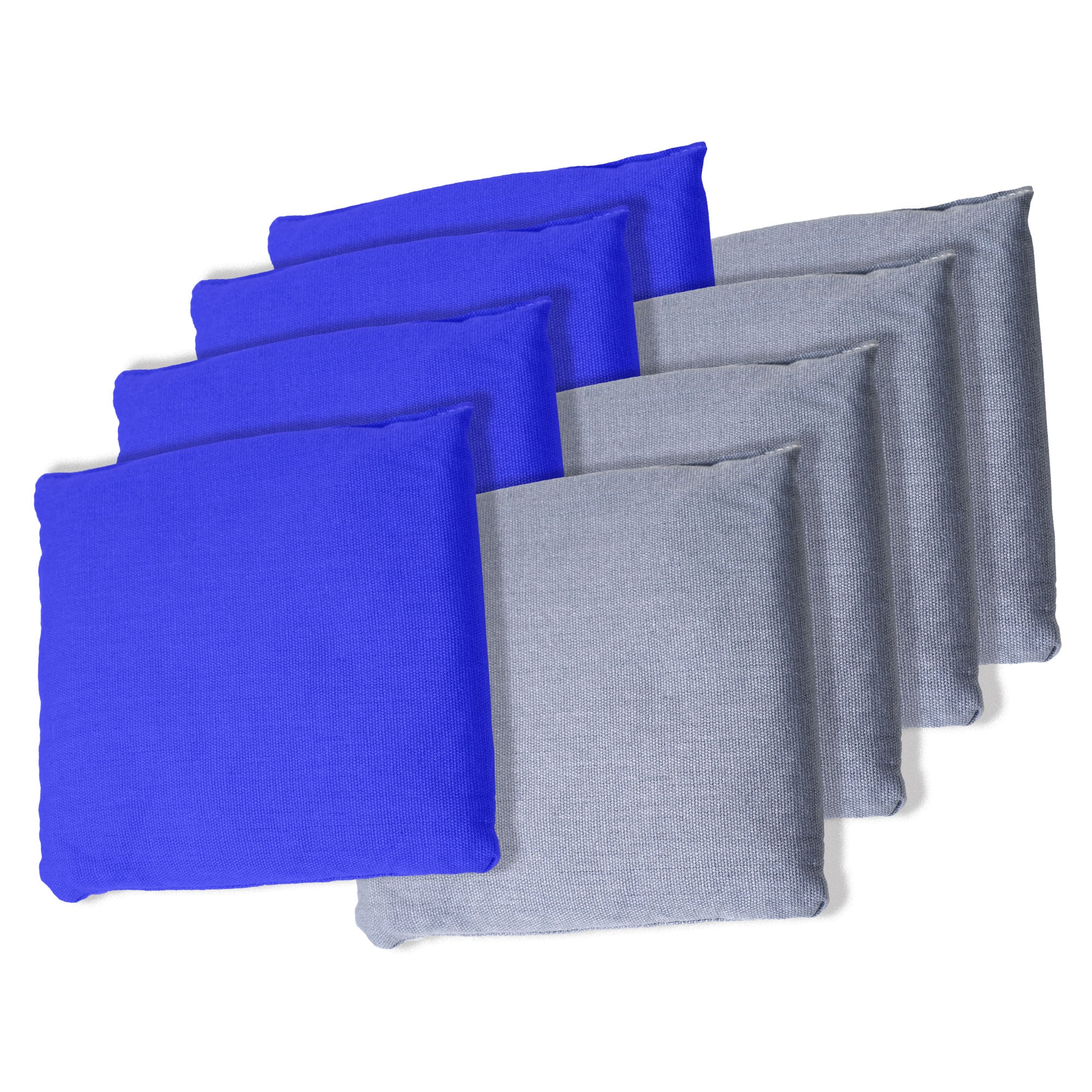 Set of 8 Cornhole Bags, Blue/Gray Outdoor Games & Toys at Lowes.com