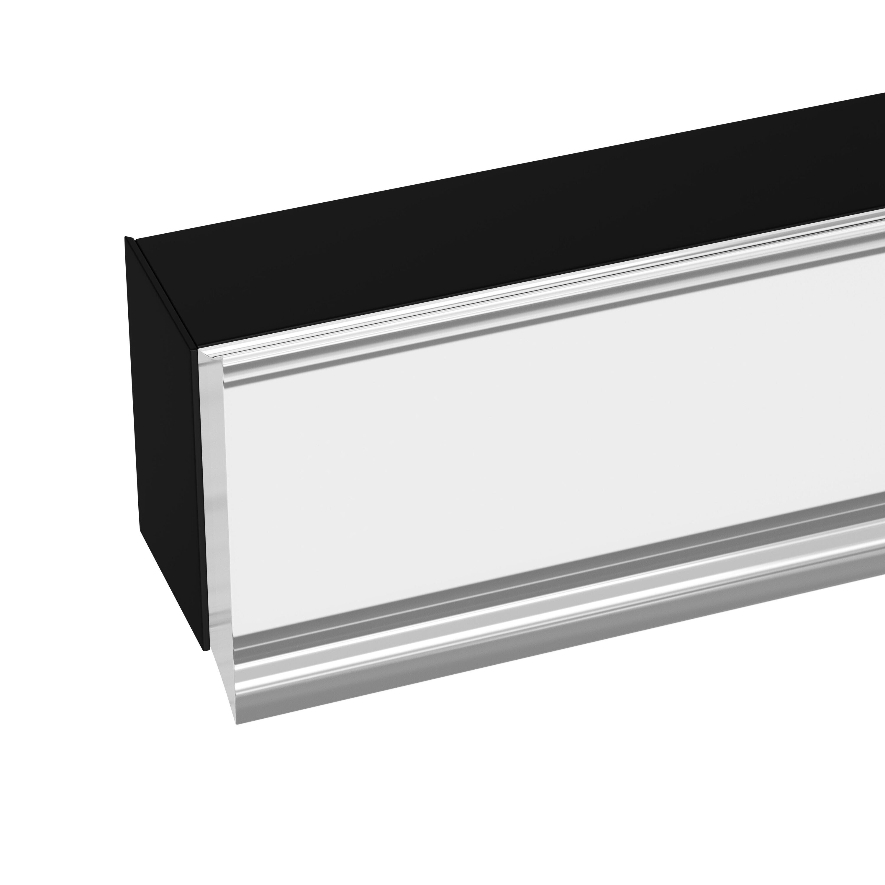 Progress Lighting Phase 6.3 LED 36-in 1 Light Black Integrated LED ...