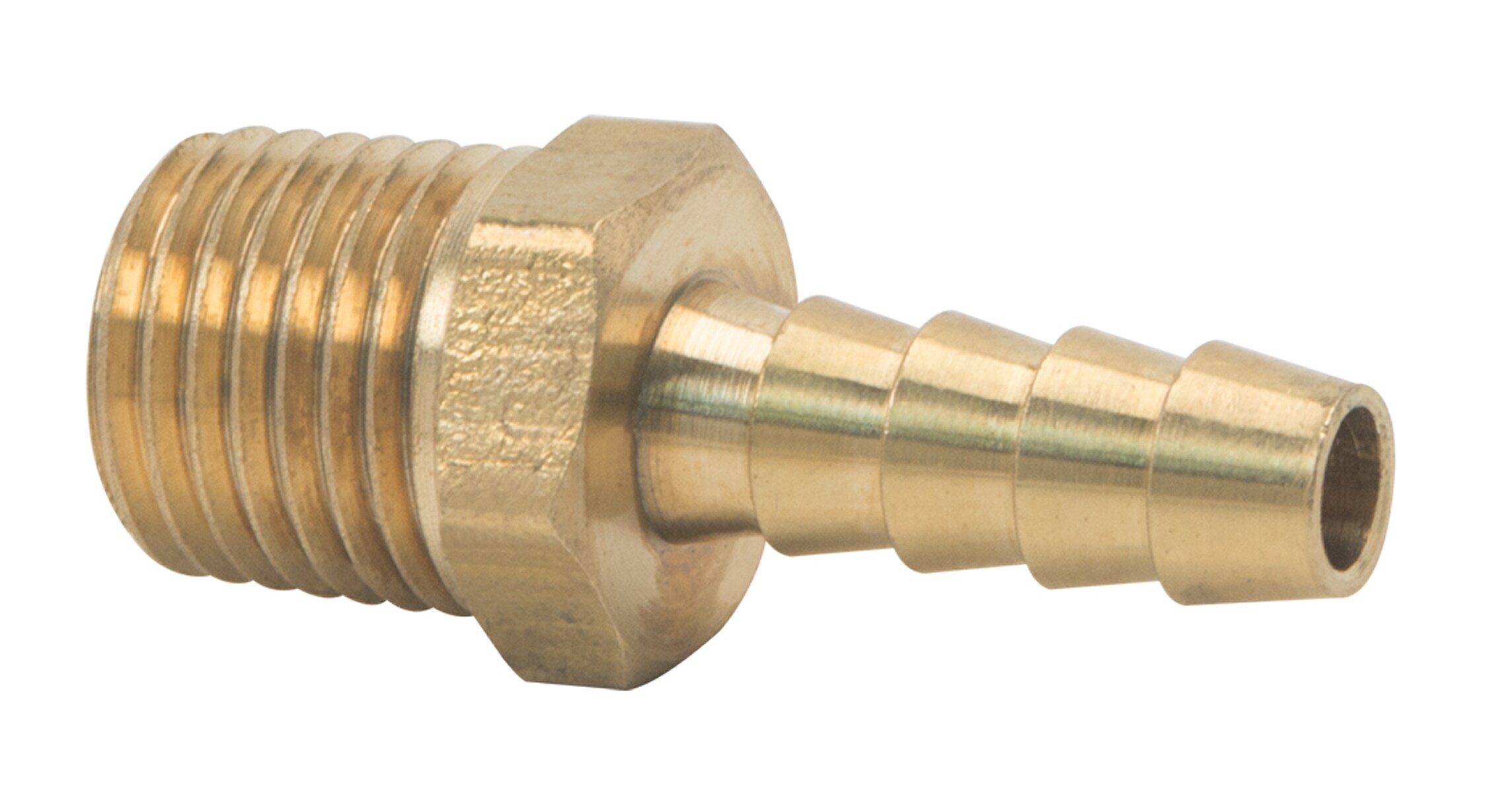 Brasscraft 1 4 In X 1 4 In Barbed Barb X Mip Adapter Fitting At