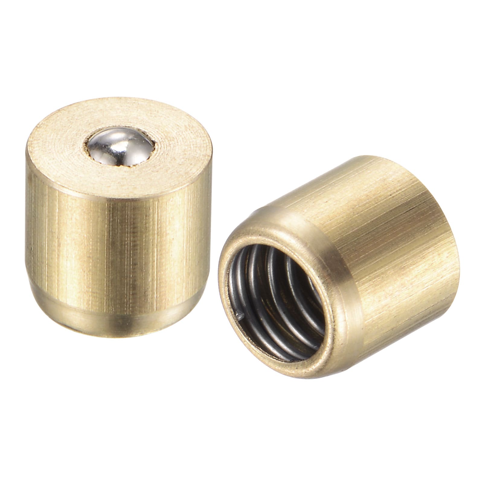Unique Bargains Brass Push Button Grease Oil Cup 8x8mm Ball Oiler for ...