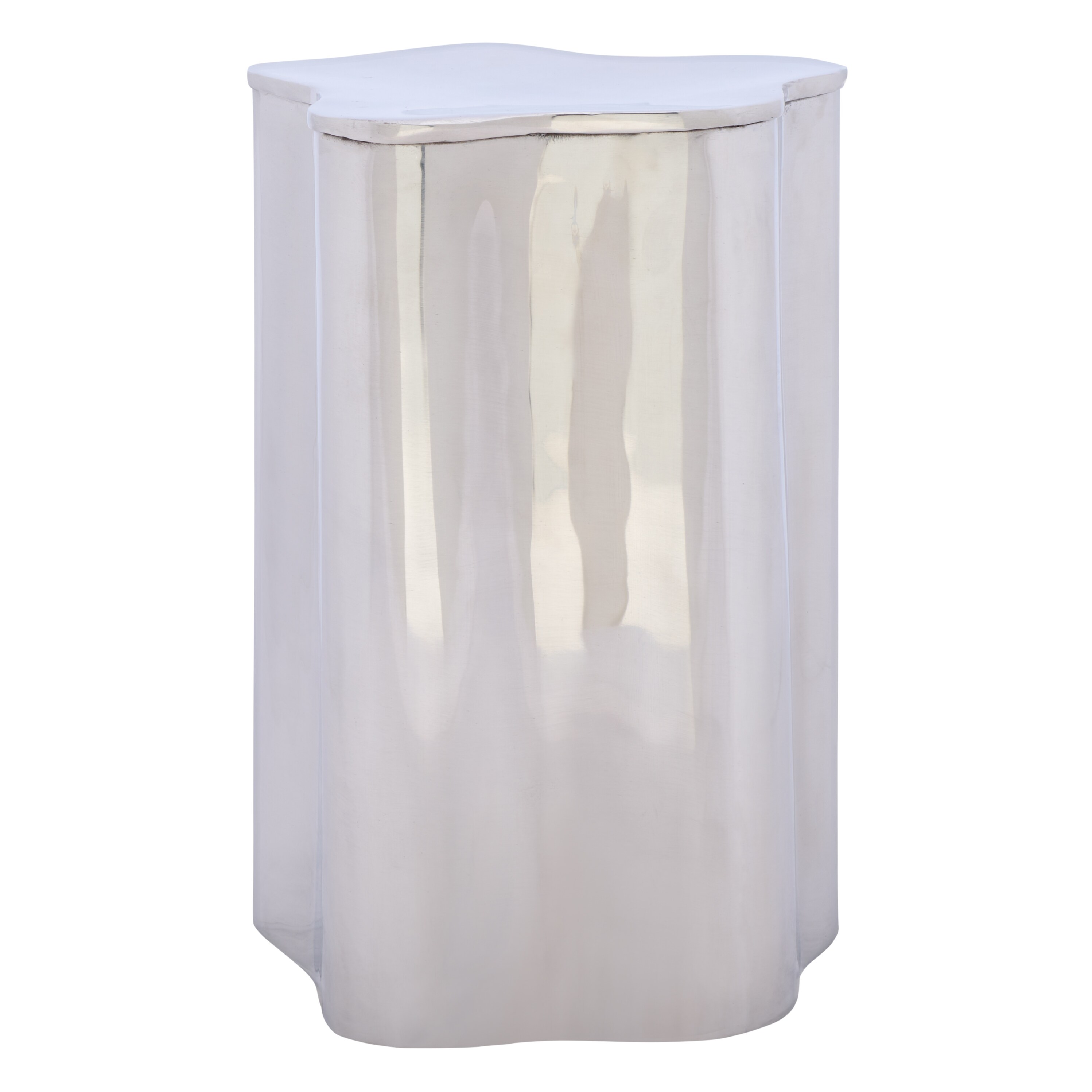 Safavieh Modern Polished Aluminium Accent Table Set in the Accent Table ...