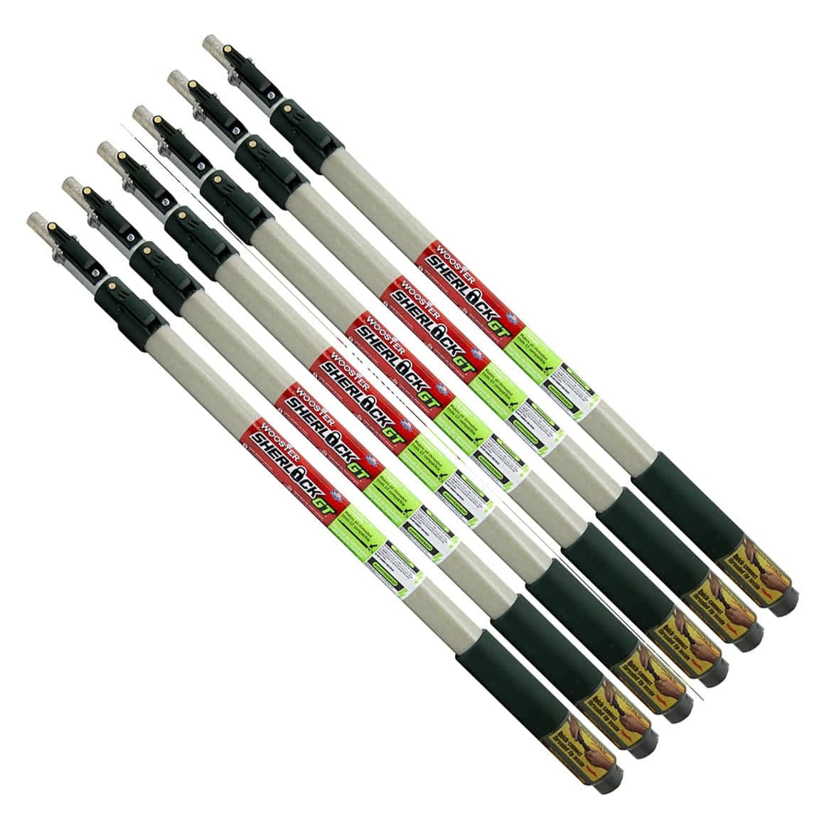 Wooster Genuine Sherlock GT 2ft-4ft Extension Pole 6-Pack R090-6PK in the Paint Brushes ...