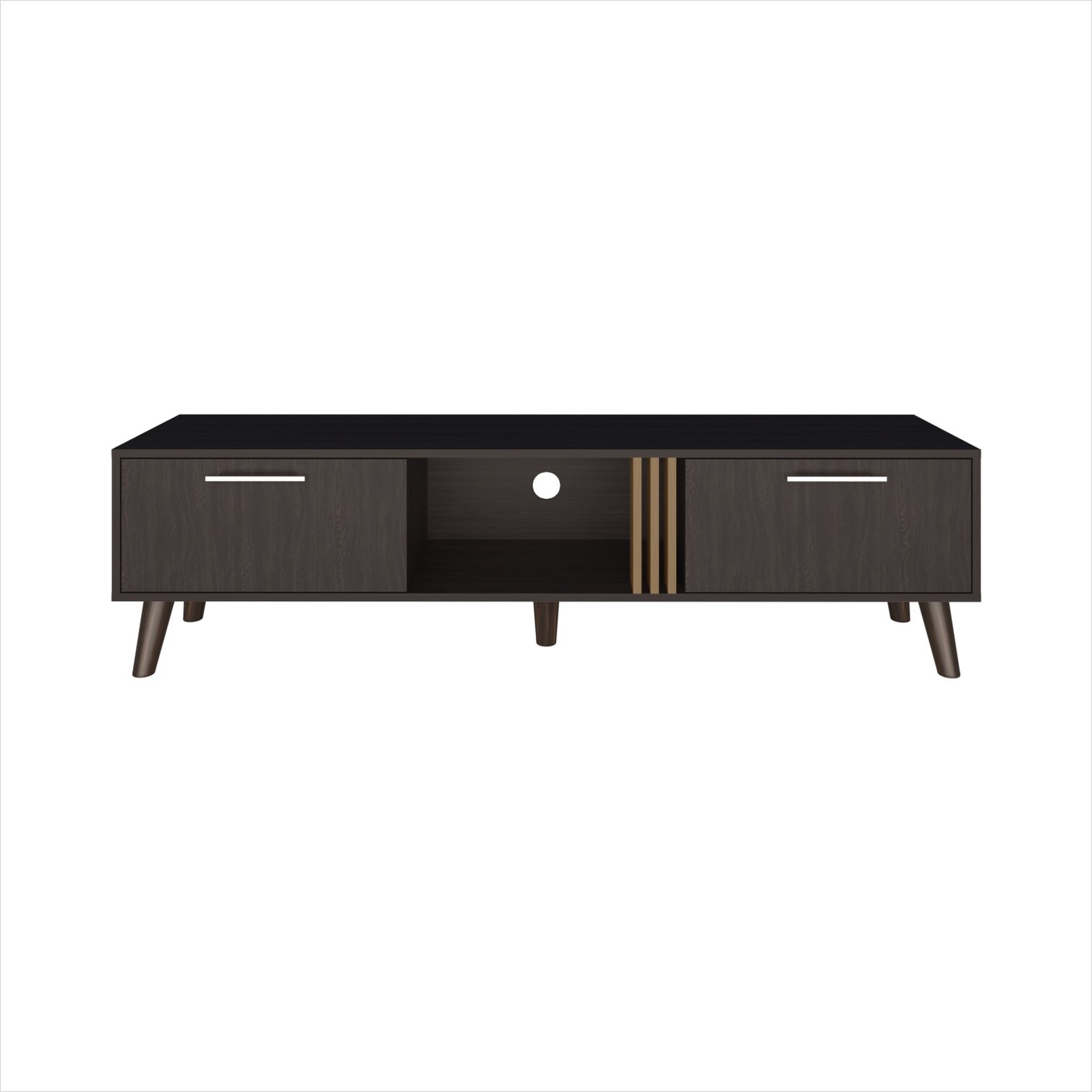 Watnature Living Room TV Stand: Modern 63-Inch Console with Pull-Down ...