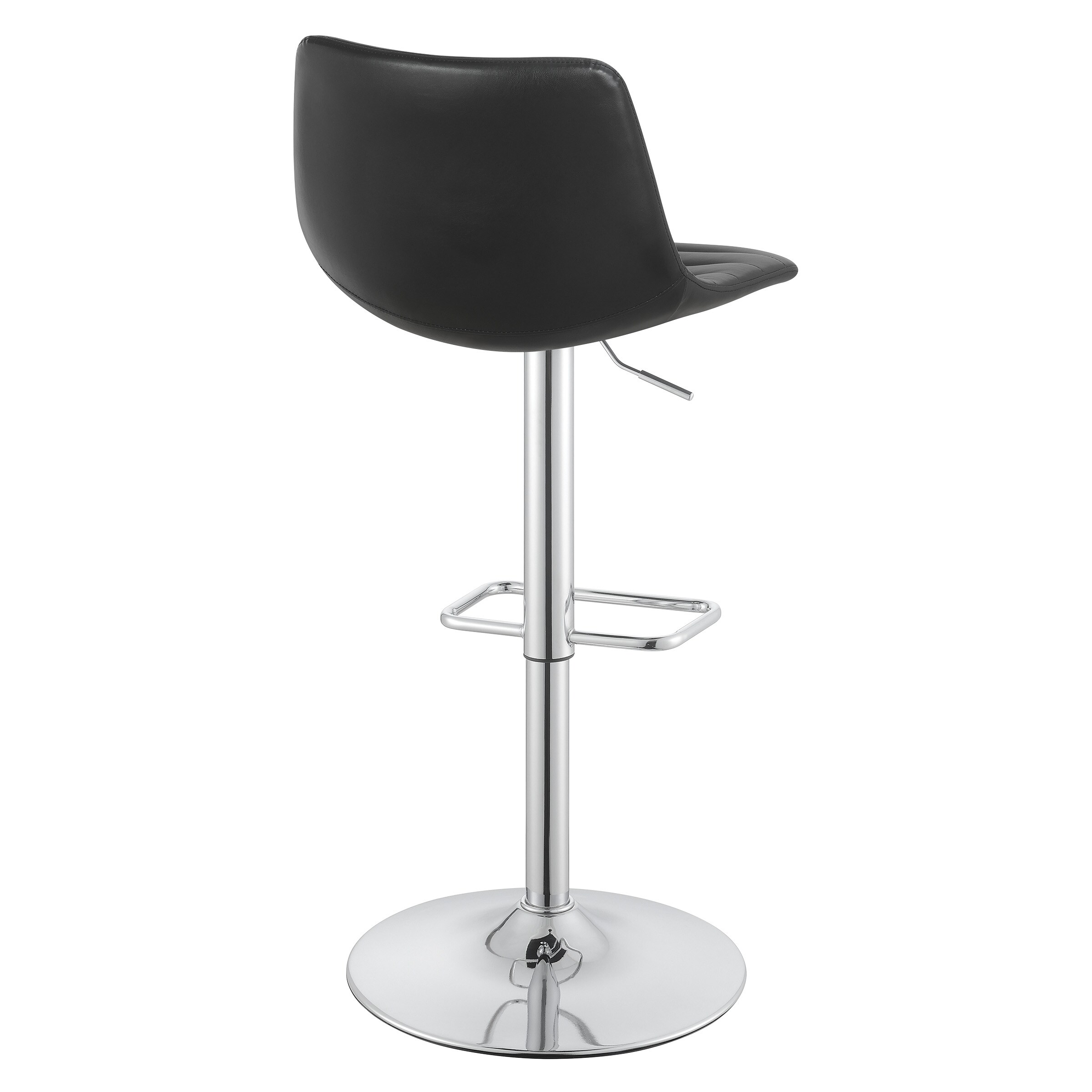 Office Star Products Set of 2 Black 32.5-in H Adjustable height ...