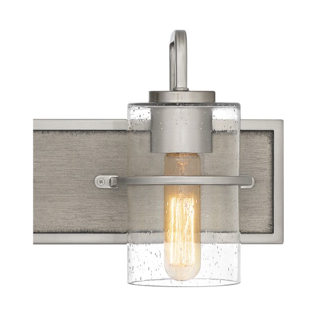 Ashley Harbour Rowen 24-in 3-Light Brushed Nickel Farmhouse Vanity ... Ashley Harbour Rowen 24-in 3-Light Brushed Nickel Farmhouse Vanity ...