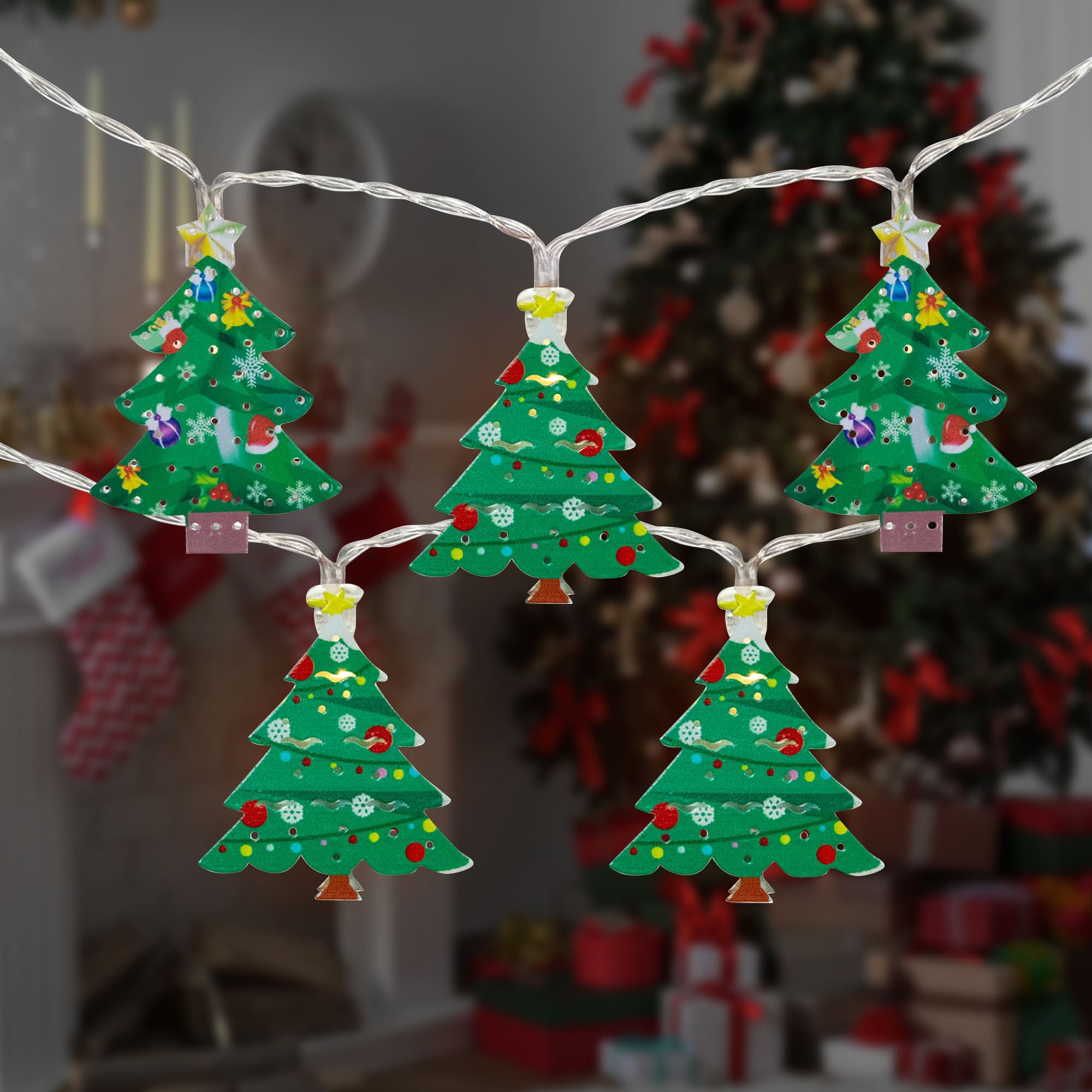 Northlight LED Christmas Tree Fairy Lights - 5.5 feet Copper Wire ...