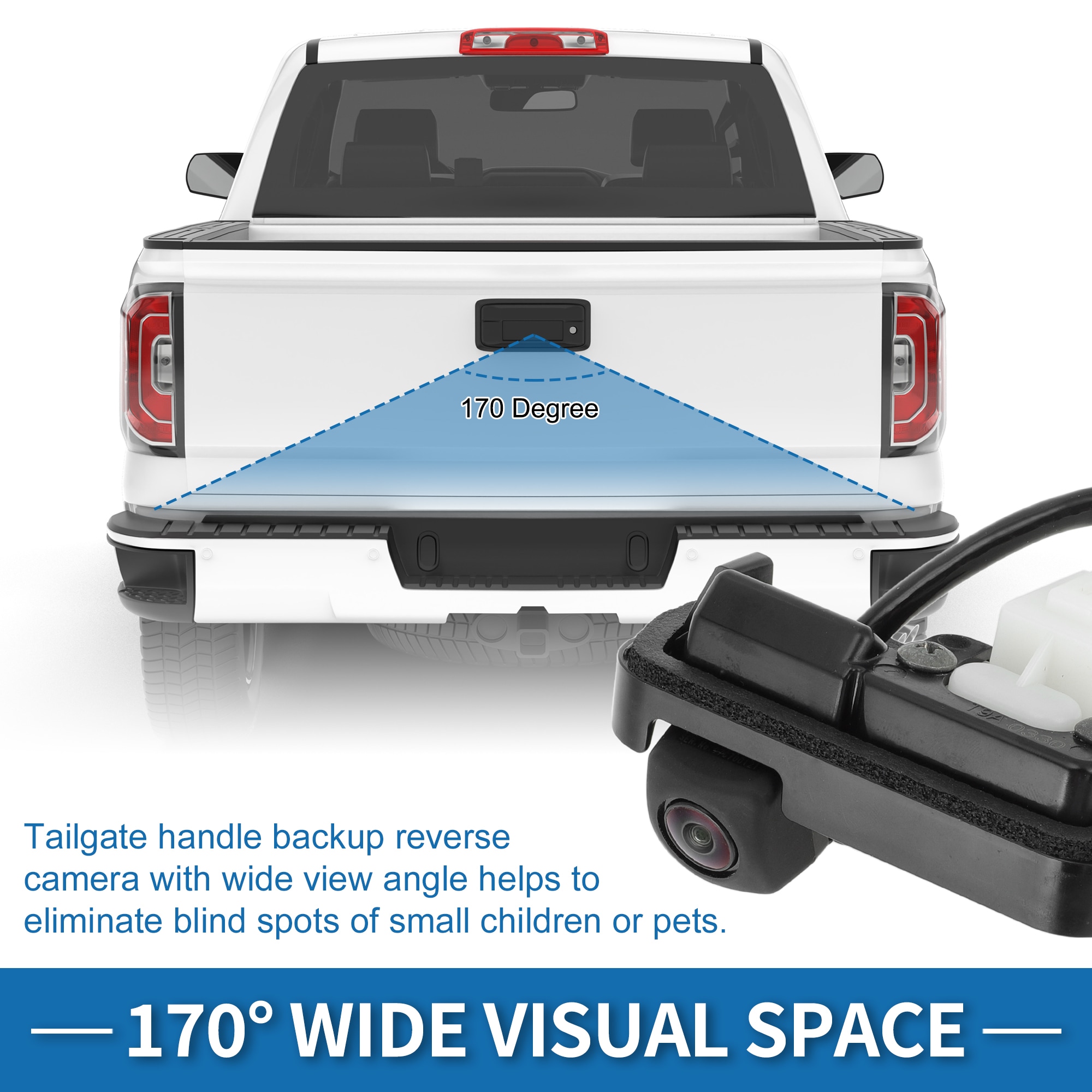 Unique Bargains Trunk Tailgate Handle Rear View Camera for Acura ILX ...