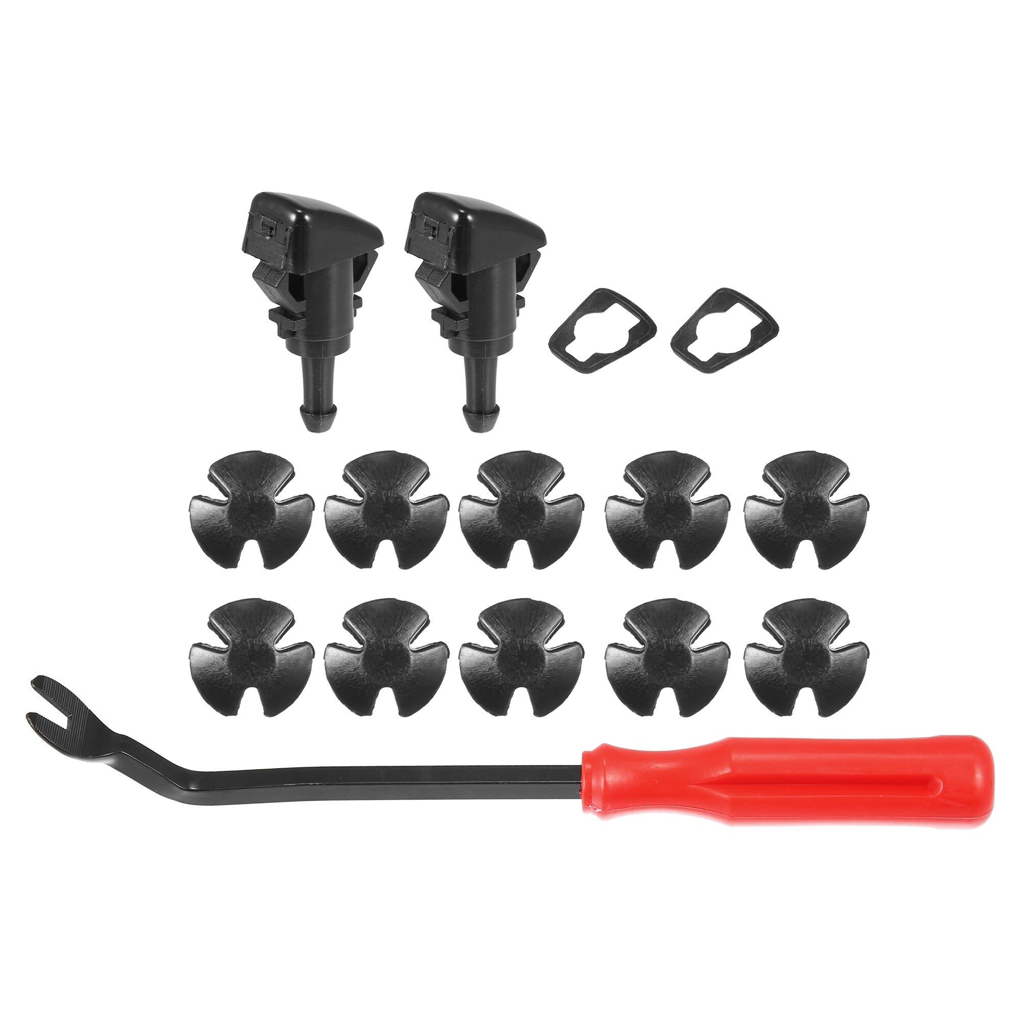 Unique Bargains 1set Front Windshield Wiper Washer Nozzle Spray Jet Kit ...