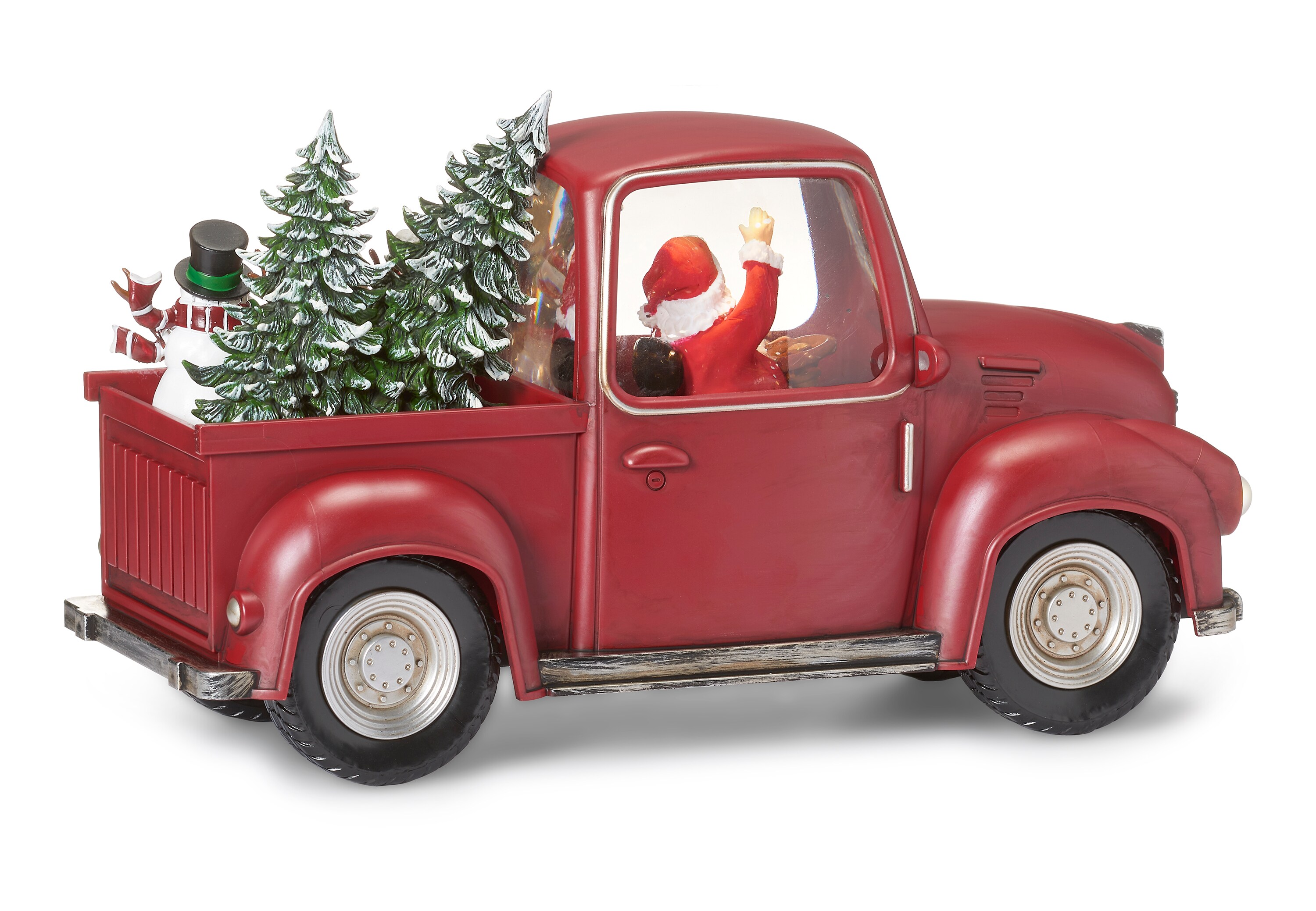 Roman 7-in Lighted Decoration Merry Christmas Battery-operated ...