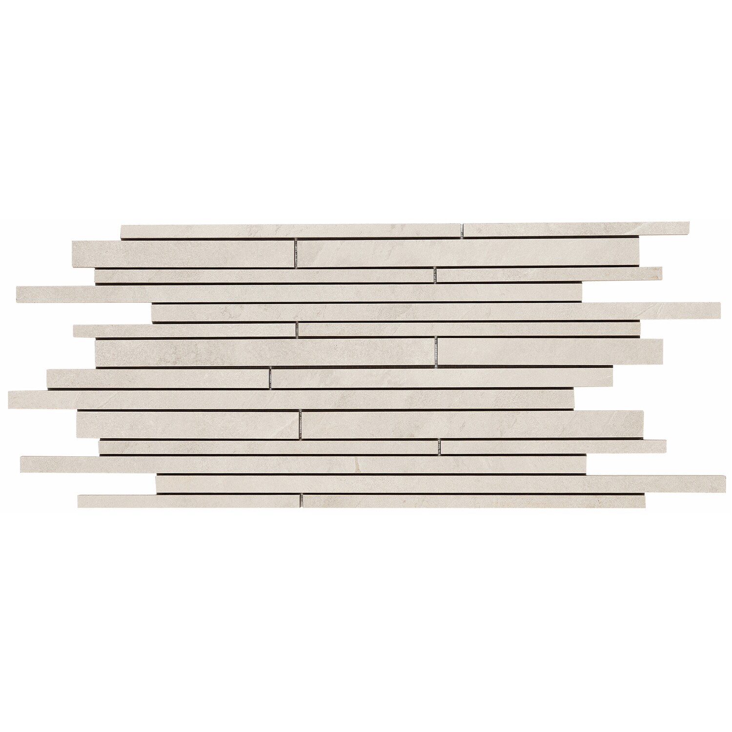Daltile Delegate Off White 12-in x 35-in Matte Porcelain Mosaic Floor ...
