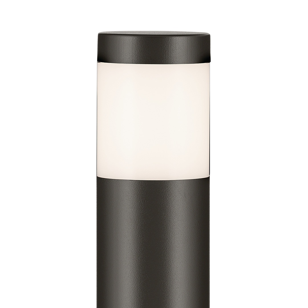 Kichler 150 -Lumens Textured Architectural Bronze Low voltage Hardwired ...