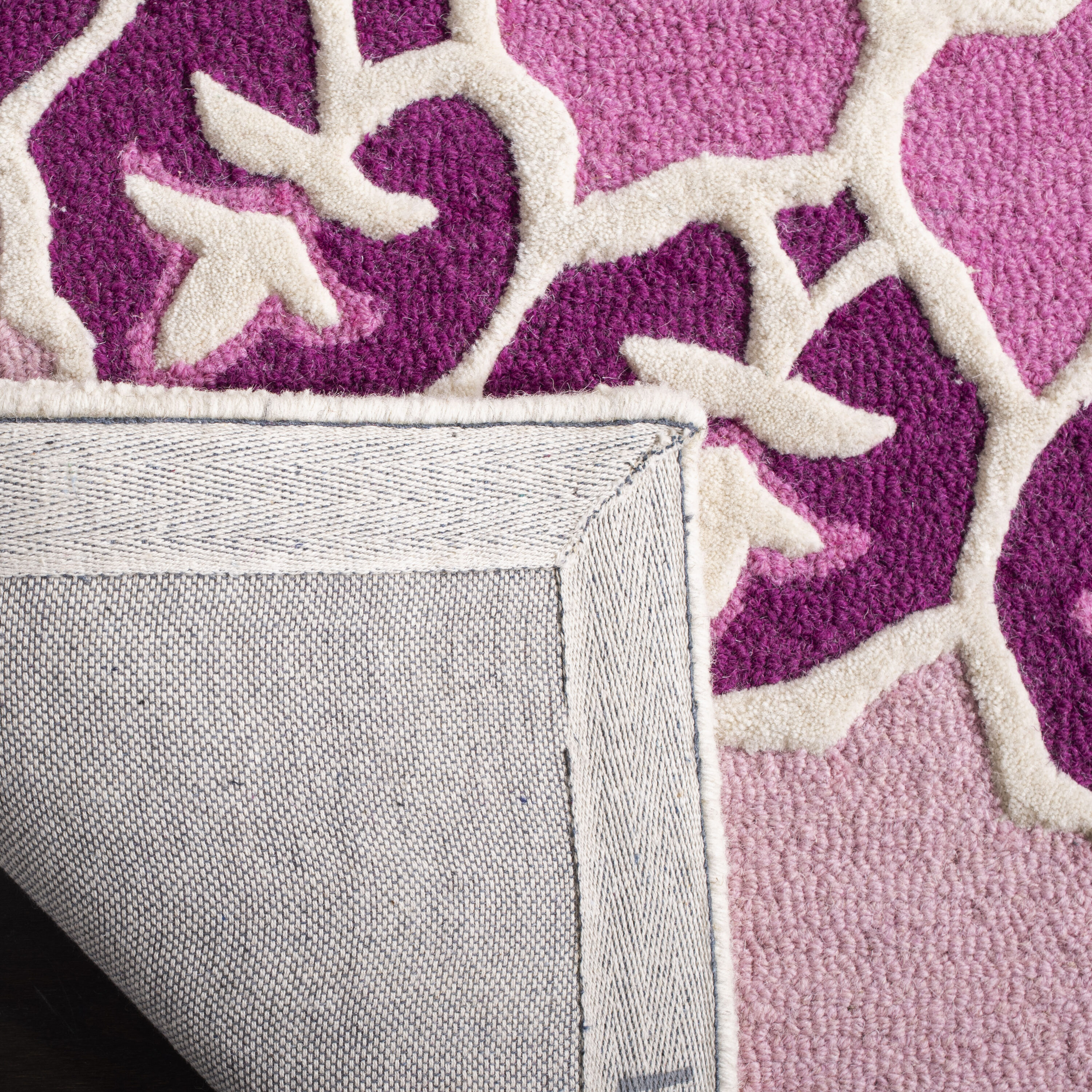 Safavieh Bellagio 610A Pink Ivory 3ft x 5ft Rug in the Rugs department ...