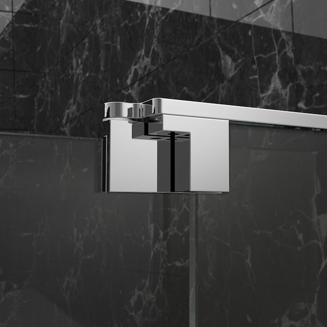 DreamLine Allure Chrome 46-in to 47-in W x 73-in H Frameless Pivot ... DreamLine Allure Chrome 46-in to 47-in W x 73-in H Frameless Pivot ...