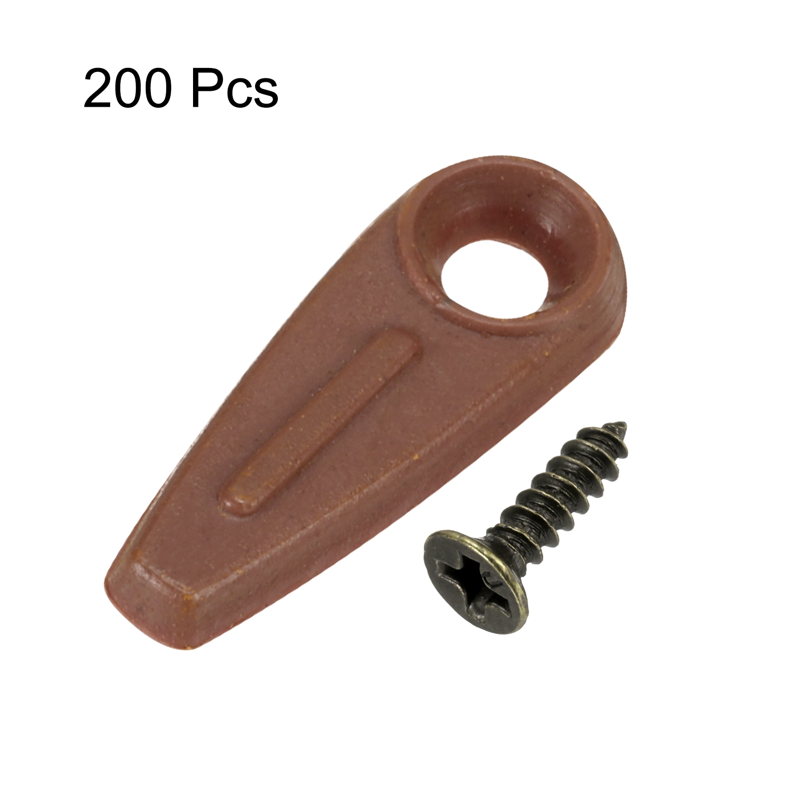 Harfington 200pcs Picture Frame Backing Hardware Clip with 200pcs ...