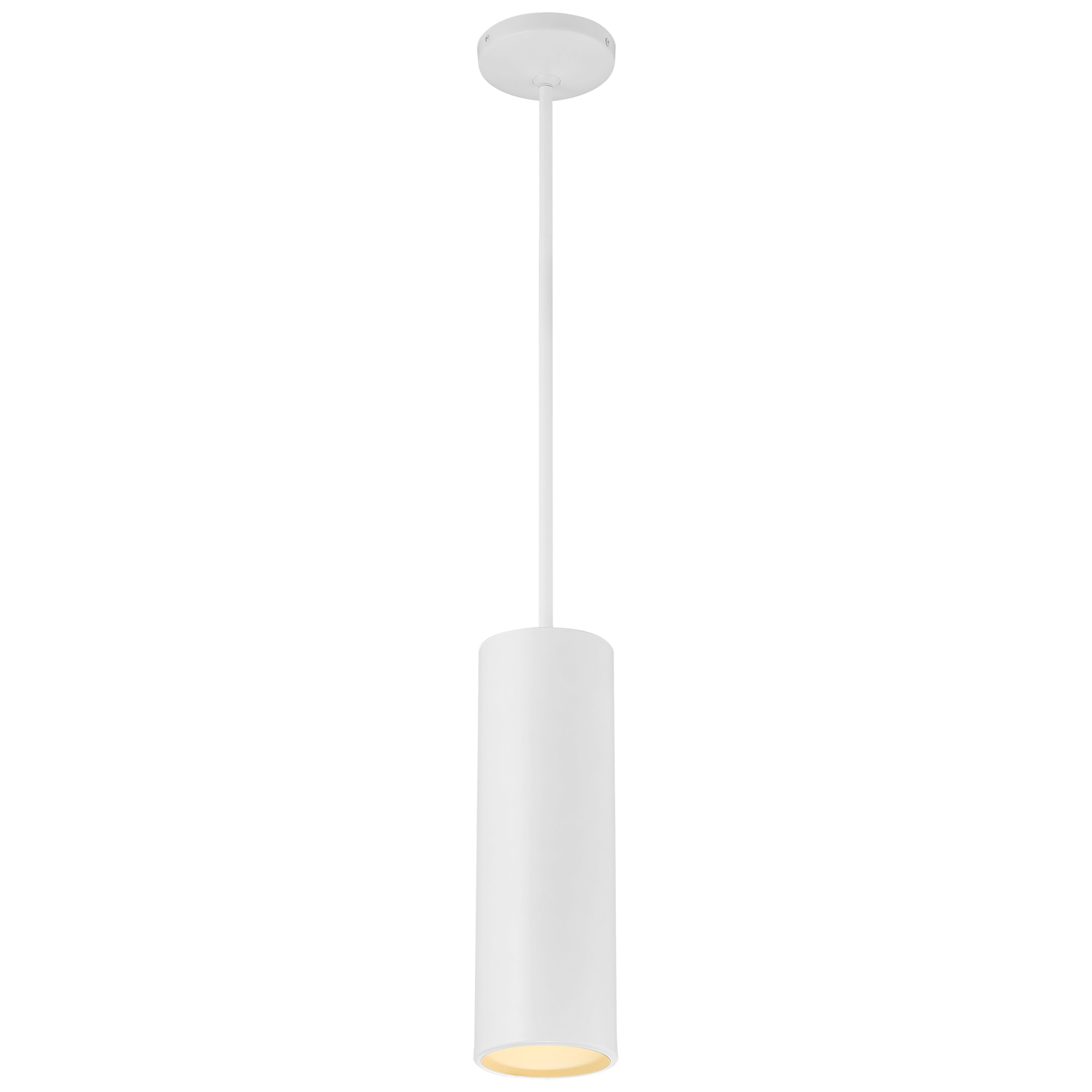 Access Lighting Pilson 1 -Light Matte White Modern/contemporary ...