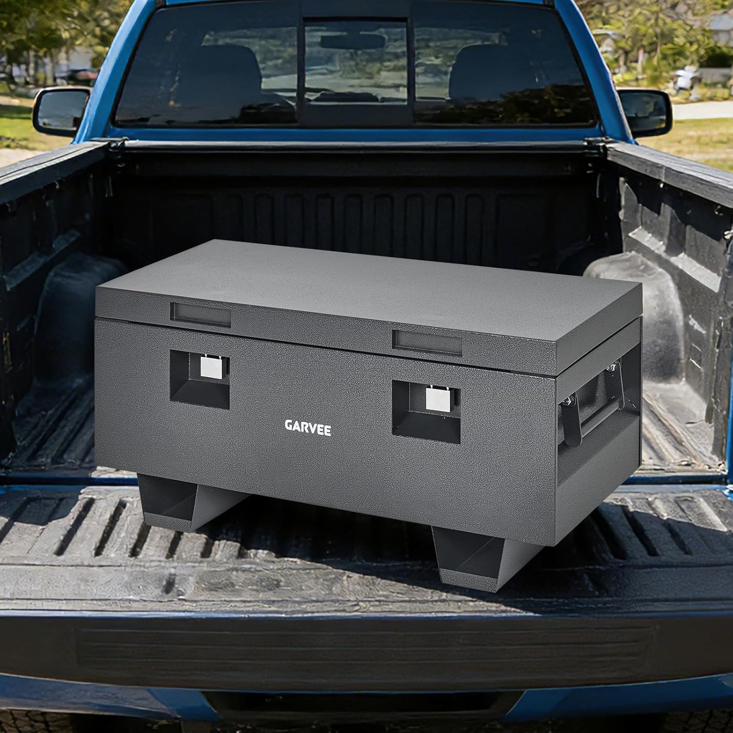 Truck Tool Box Heavy Duty Jobsite Tool Box with Locks and Removable ...
