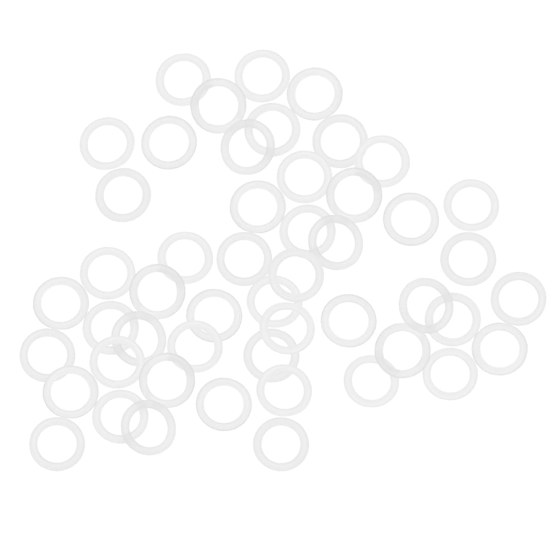 Unique Bargains Silicone O-Rings 10mm OD 7mm ID 1.5mm Width VMQ Seal ...