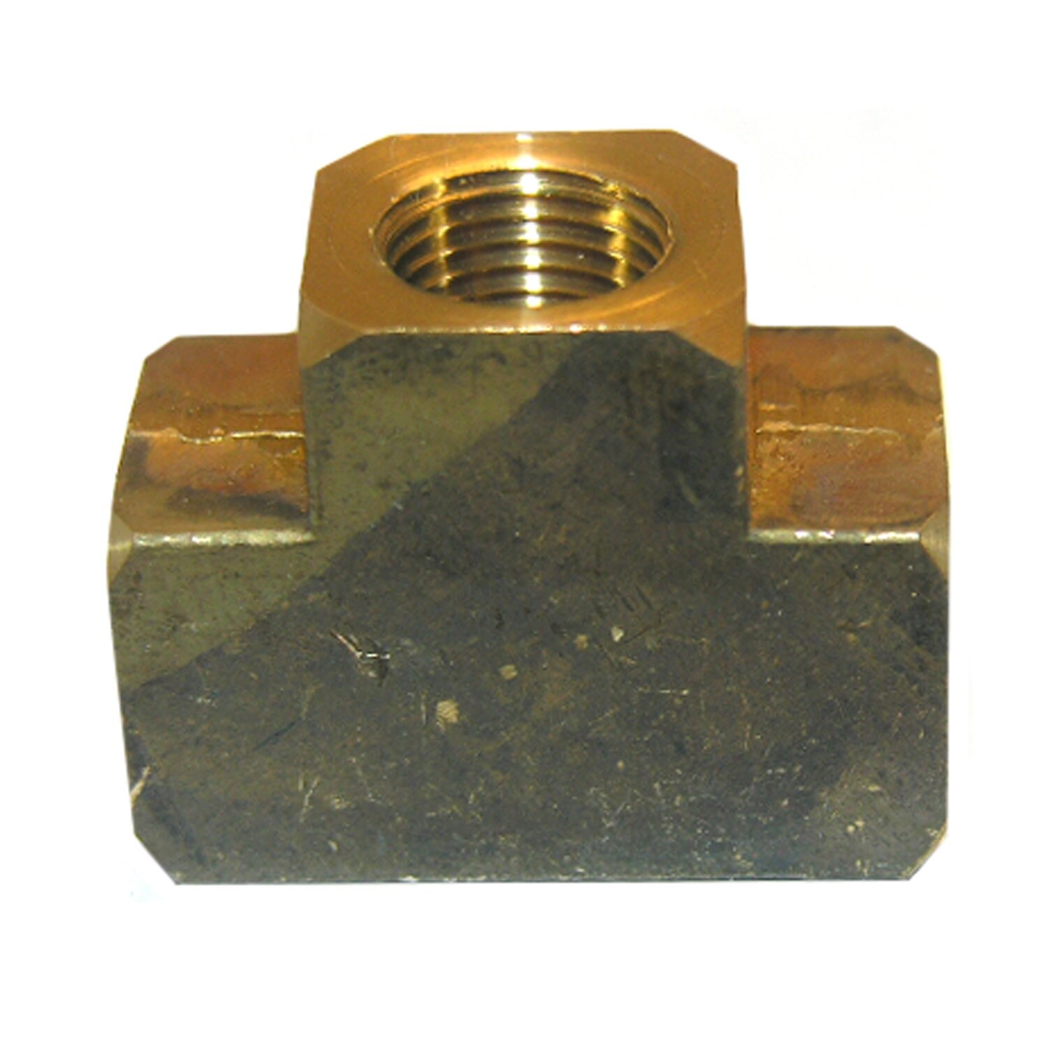 LASCO 17-9103 1/8-Inh Feale Pipe Thead Bass Tee in the Brass Fittings ...