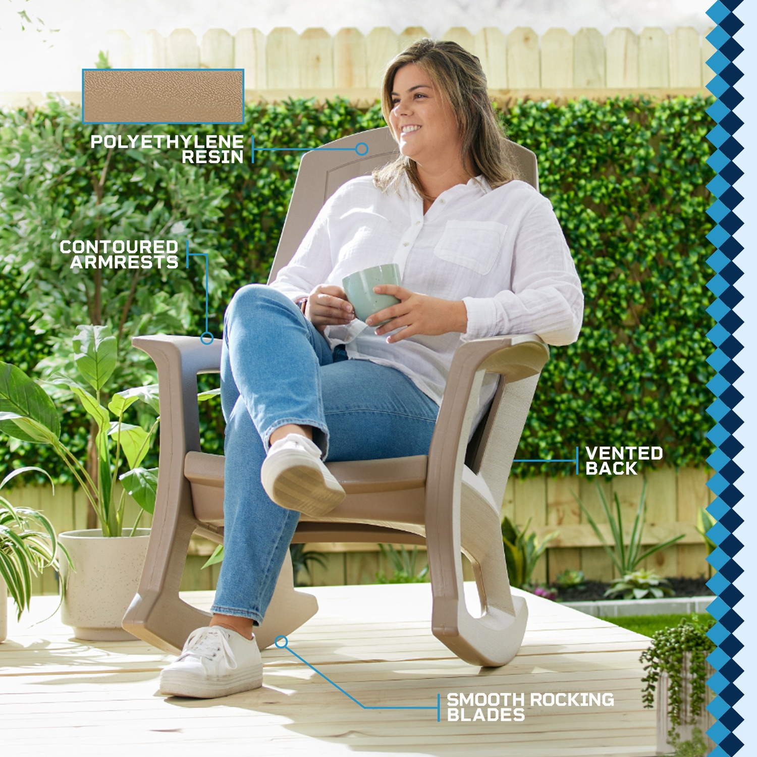 Resin rocker lowes store