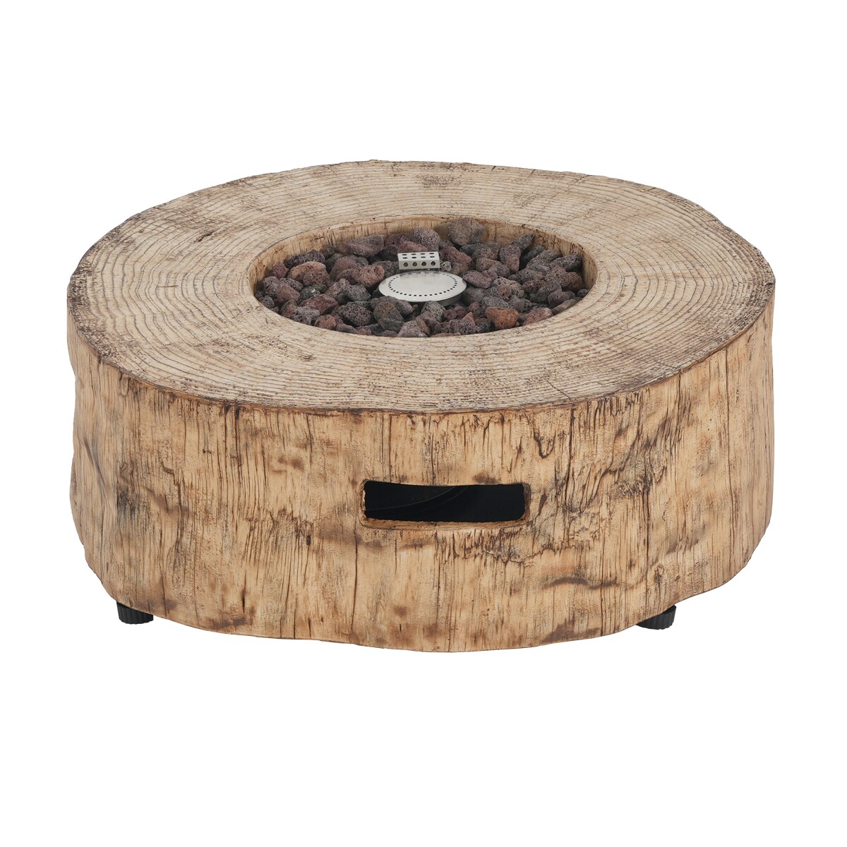 Streamdale Furniture Streamdale Patio Propane Fire Pit 30 000 BTU Wood ...
