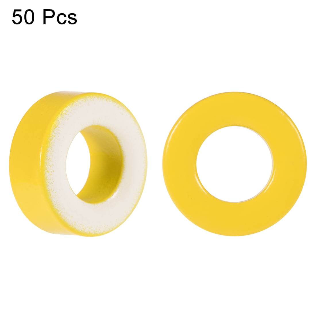 Unique Bargains Toroid Core Ferrite Chokes Ring Iron Powder Inductor ...