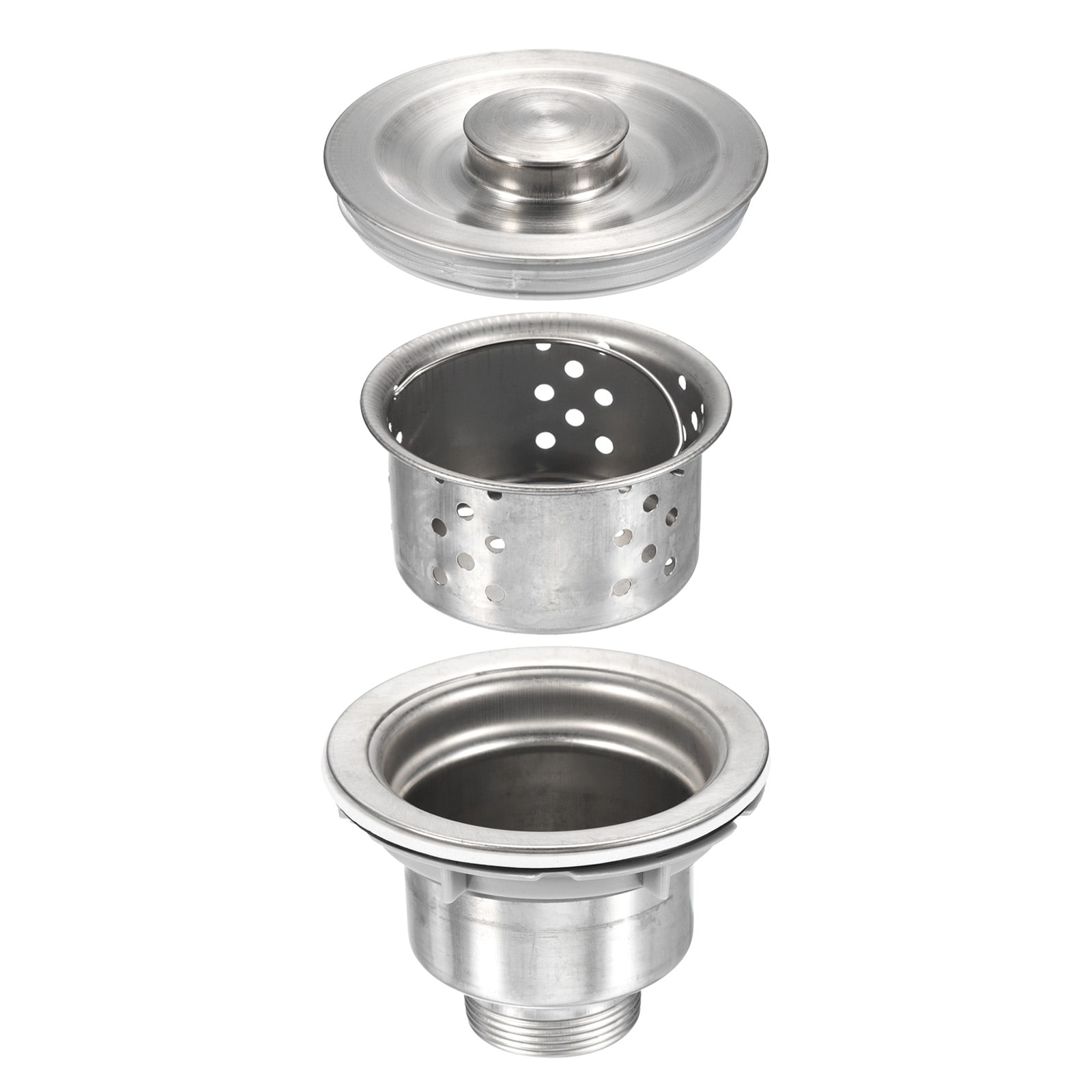 Unique Bargains Sink Drainer Kit Adjustable Flexible Drain Pipe Kit ...